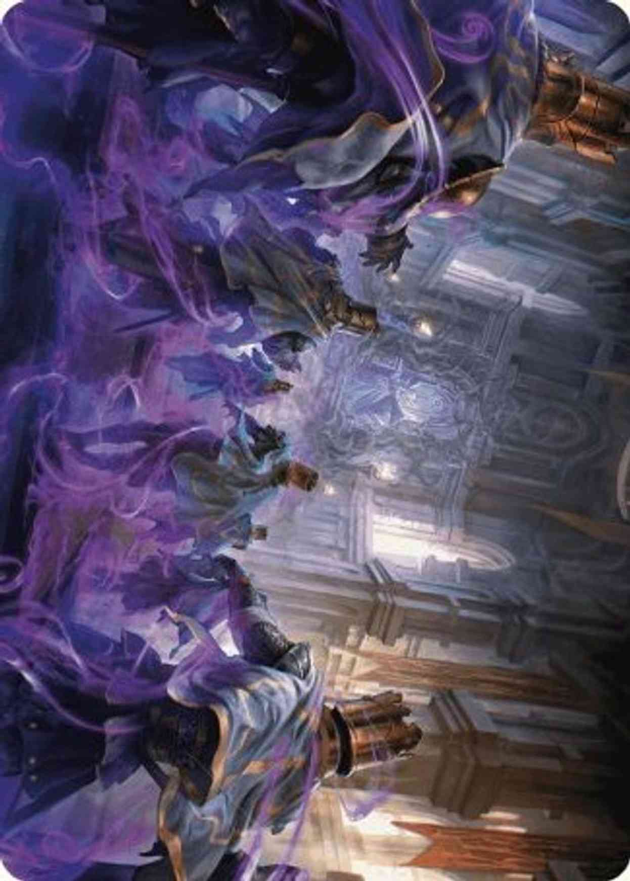 Eerie Interference Art Card Price from mtg Wilds of Eldraine Art Series