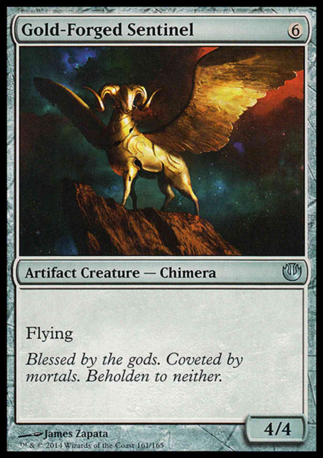 Gold-Forged Sentinel Price from mtg Journey into Nyx