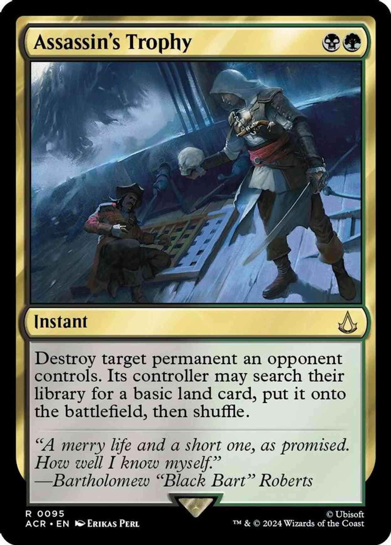 Assassin's Trophy Price from mtg Universes Beyond: Assassin's Creed