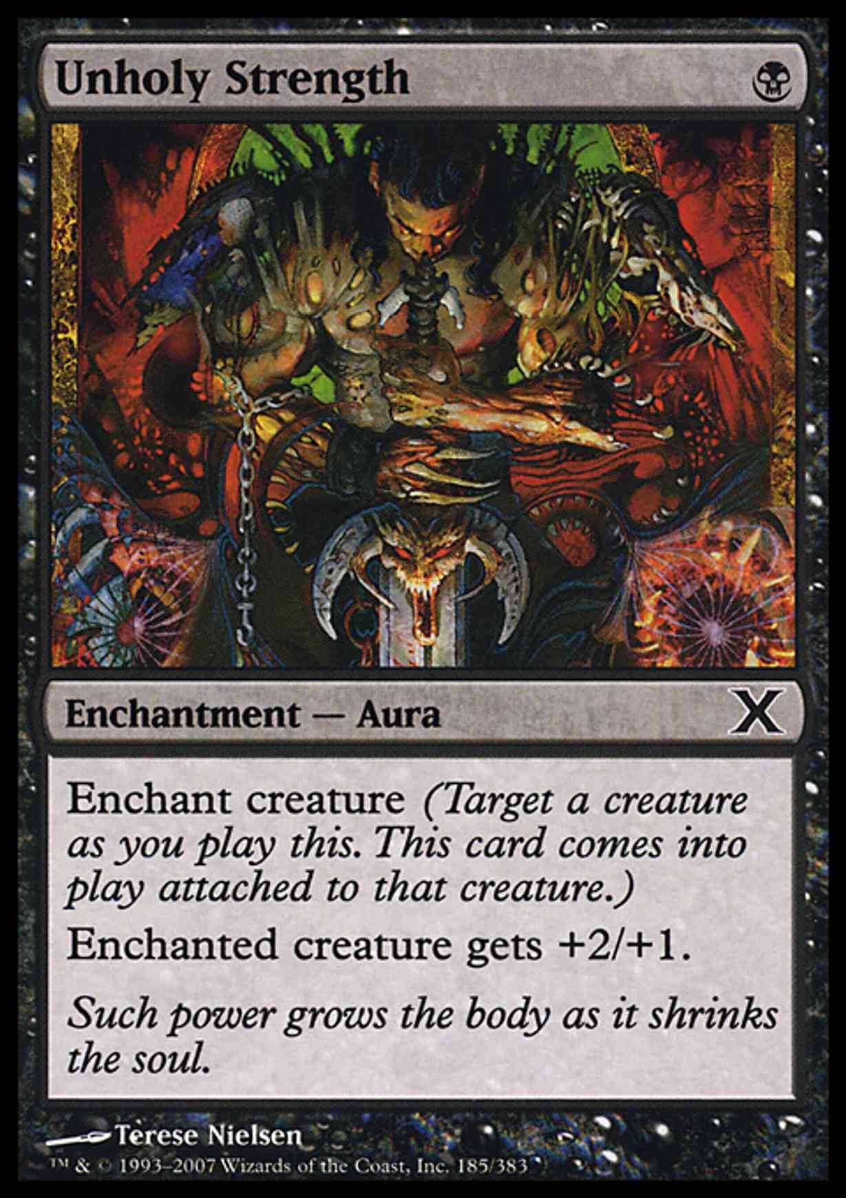 Unholy Strength Price from mtg Tenth Edition