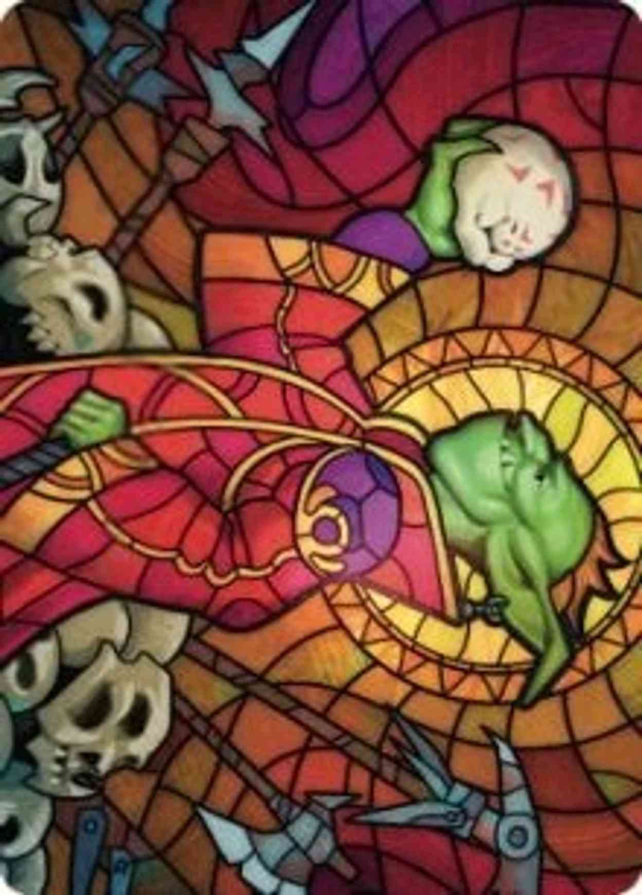 Squee, Dubious Monarch Art Card Price from mtg Dominaria United Art Series