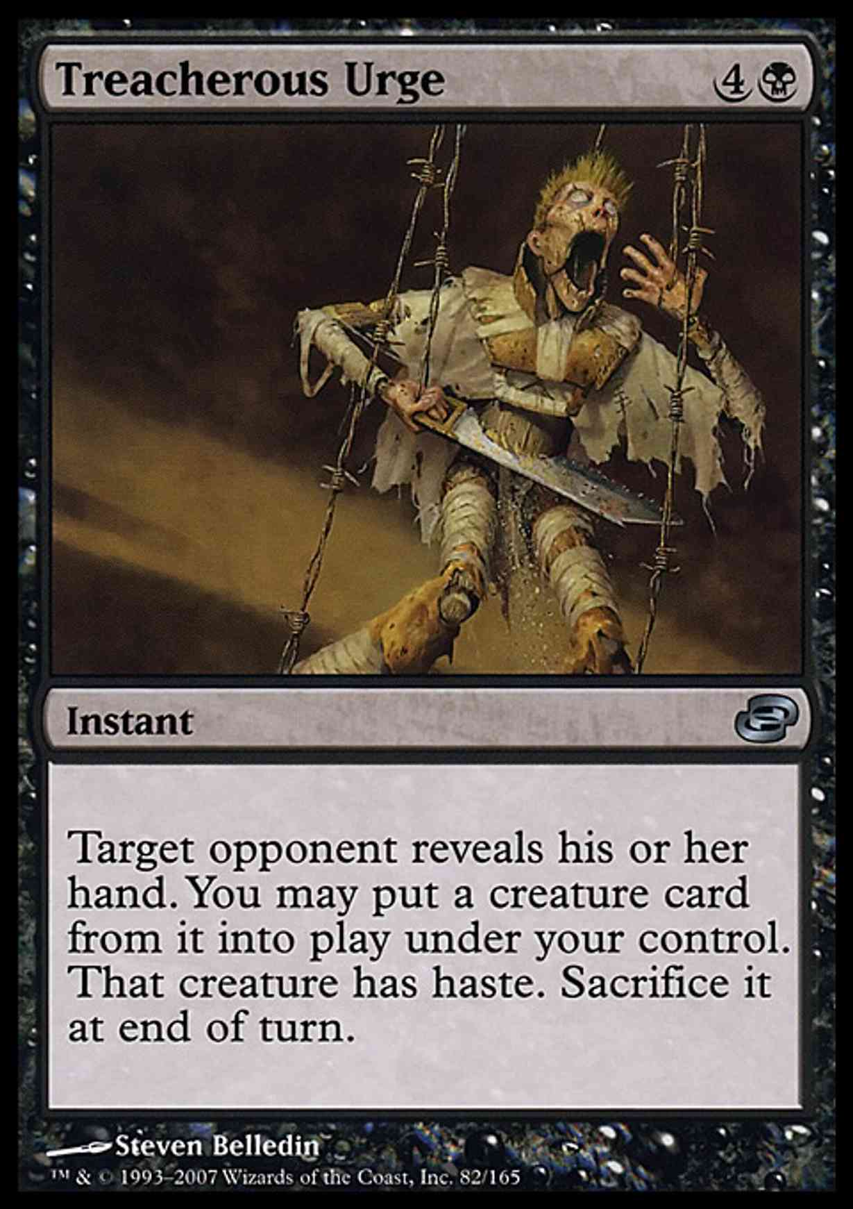 Treacherous Urge Price from mtg Planar Chaos