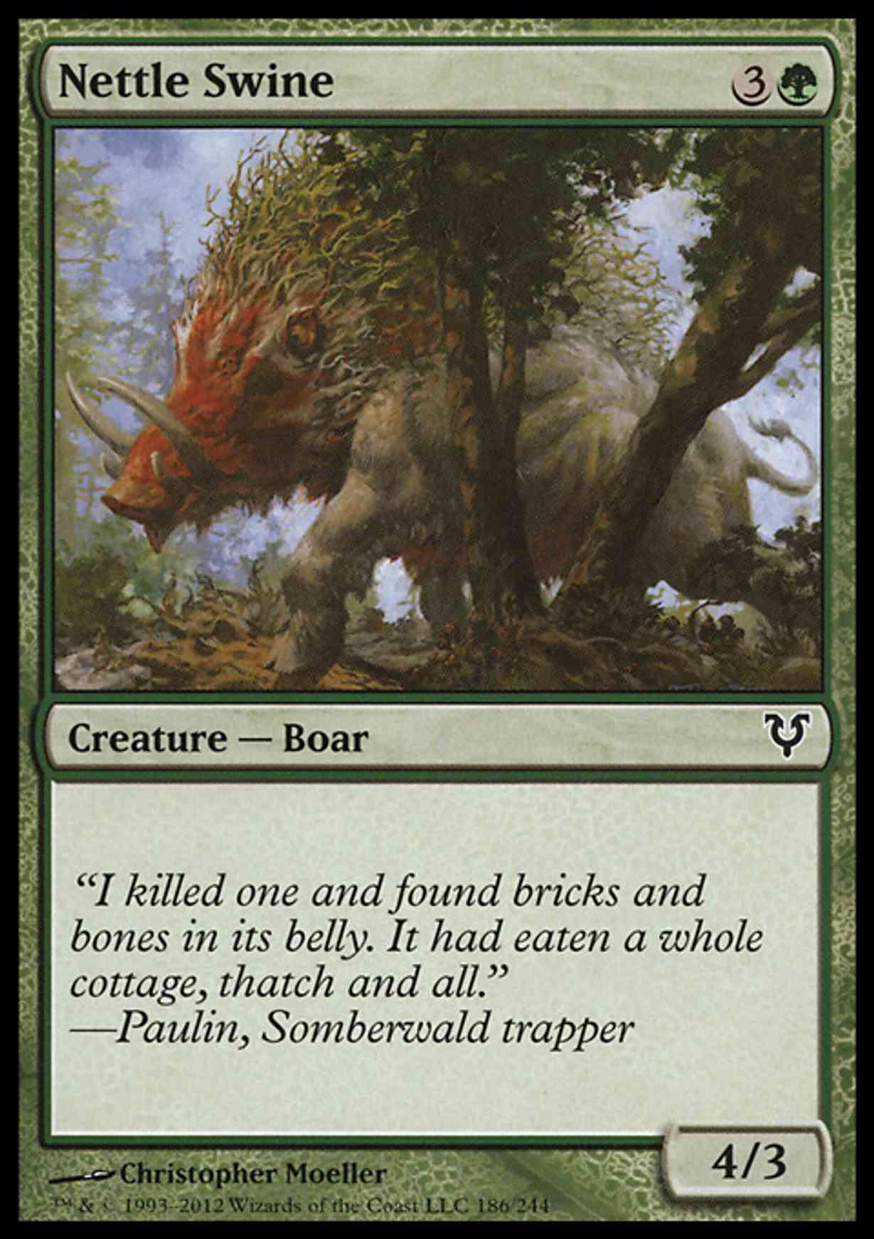 Nettle Swine Price from mtg Avacyn Restored