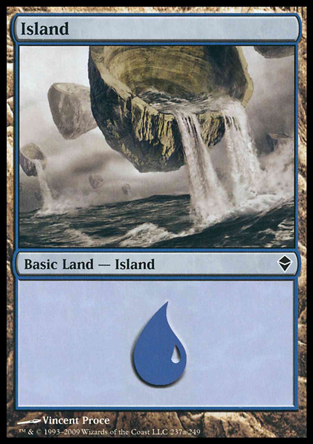 Island (237a) Price from mtg Zendikar