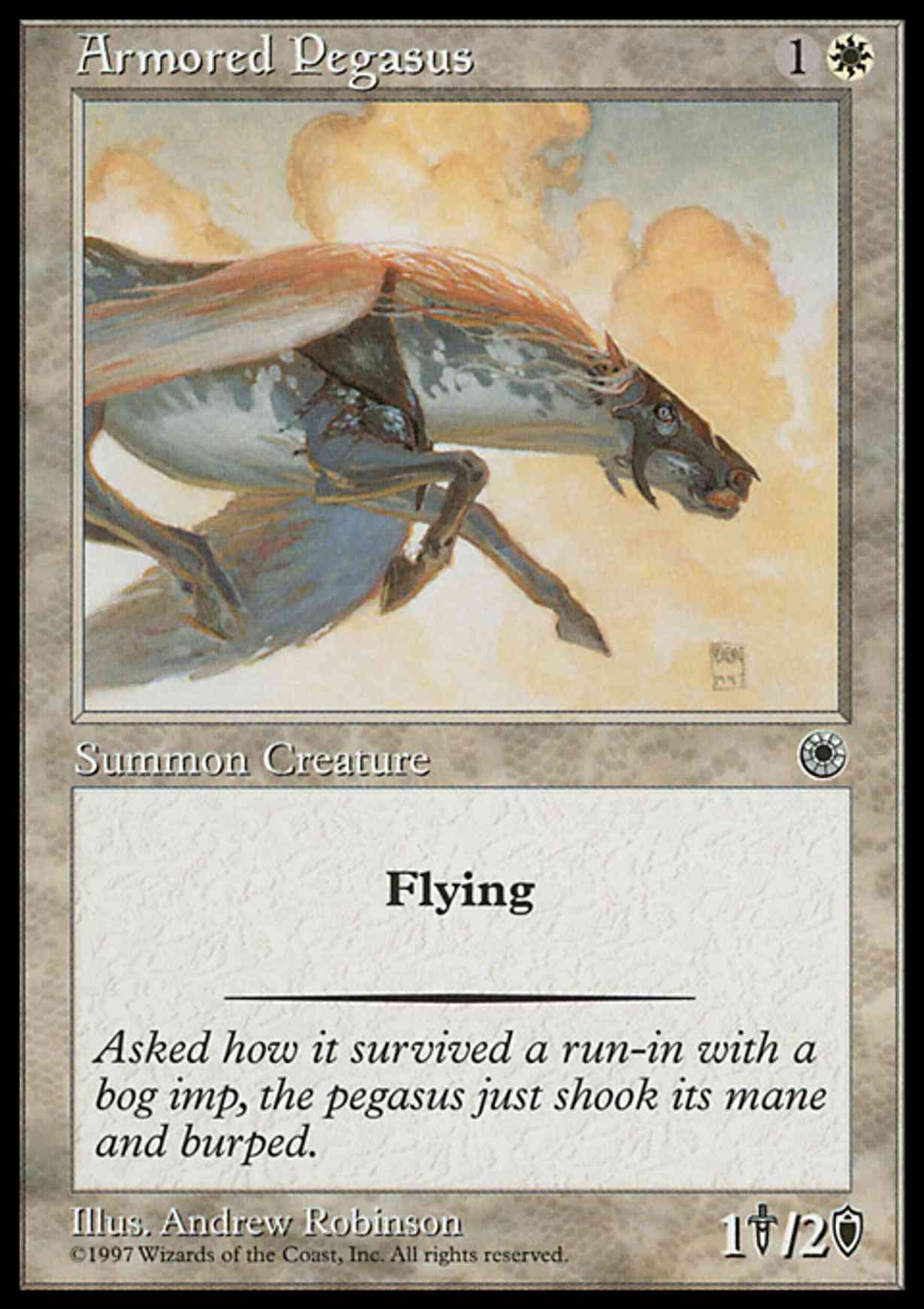 Armored Pegasus Price from mtg Portal