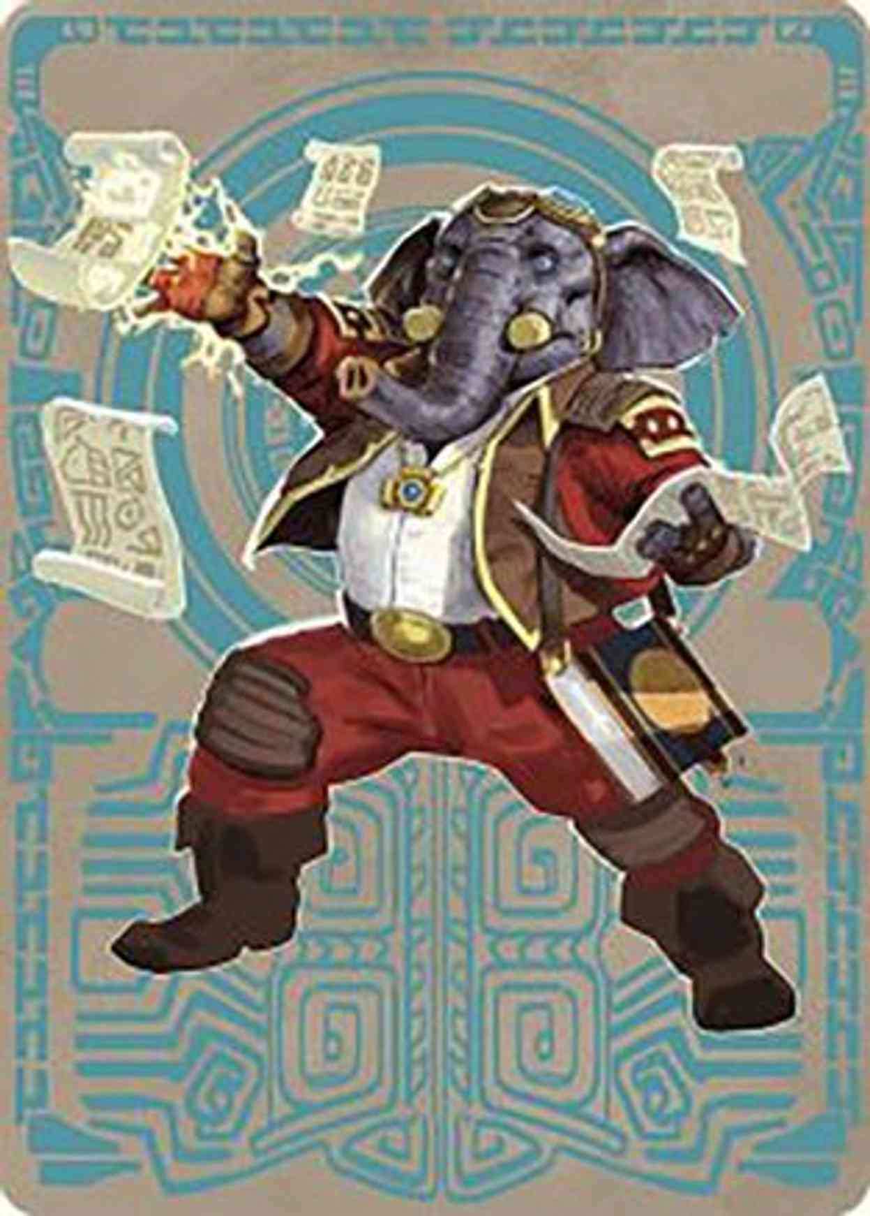 Quintorius Kand Art Card (65/81) Price from mtg The Lost Caverns of ...