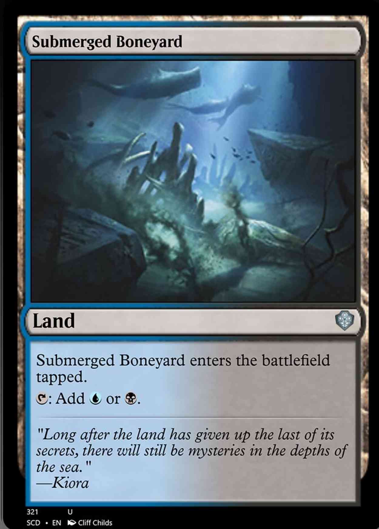 Submerged Boneyard Price Starter Commander Decks MTG