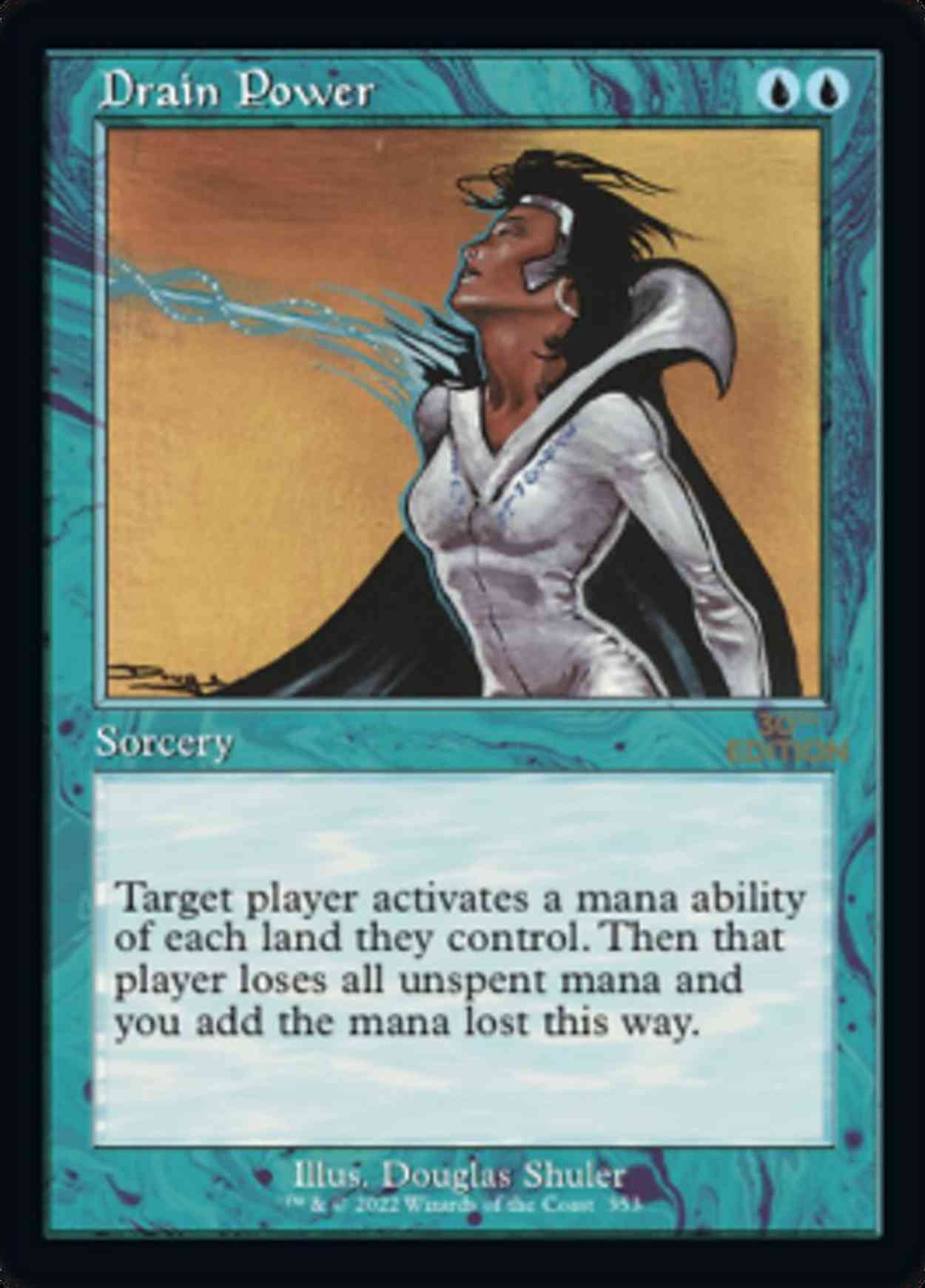 Drain Power (Retro Frame) Price from mtg 30th Anniversary Edition