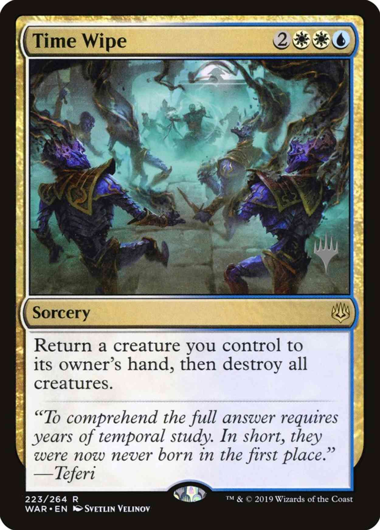 Time Wipe Price from mtg Promo Pack: Throne of Eldraine