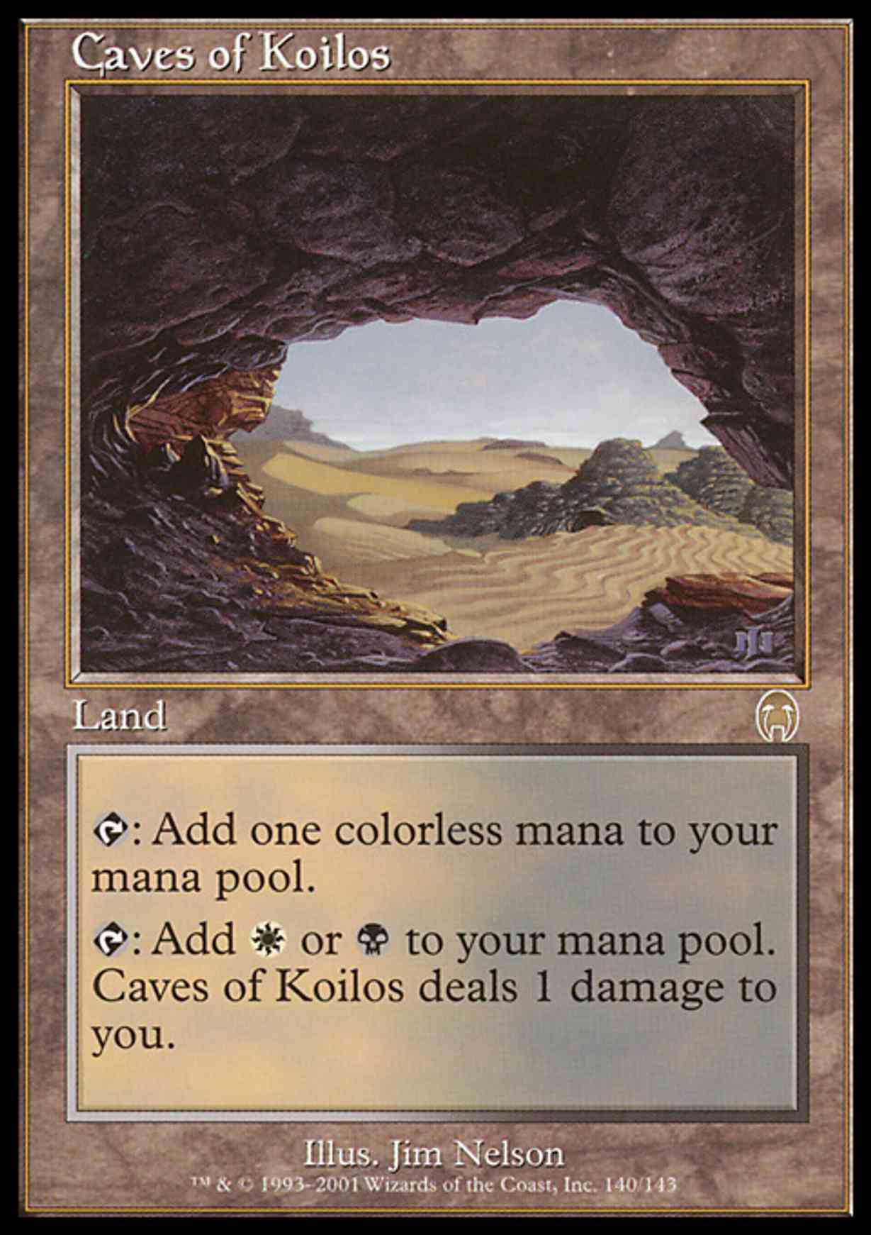 Caves of Koilos Price from mtg Apocalypse