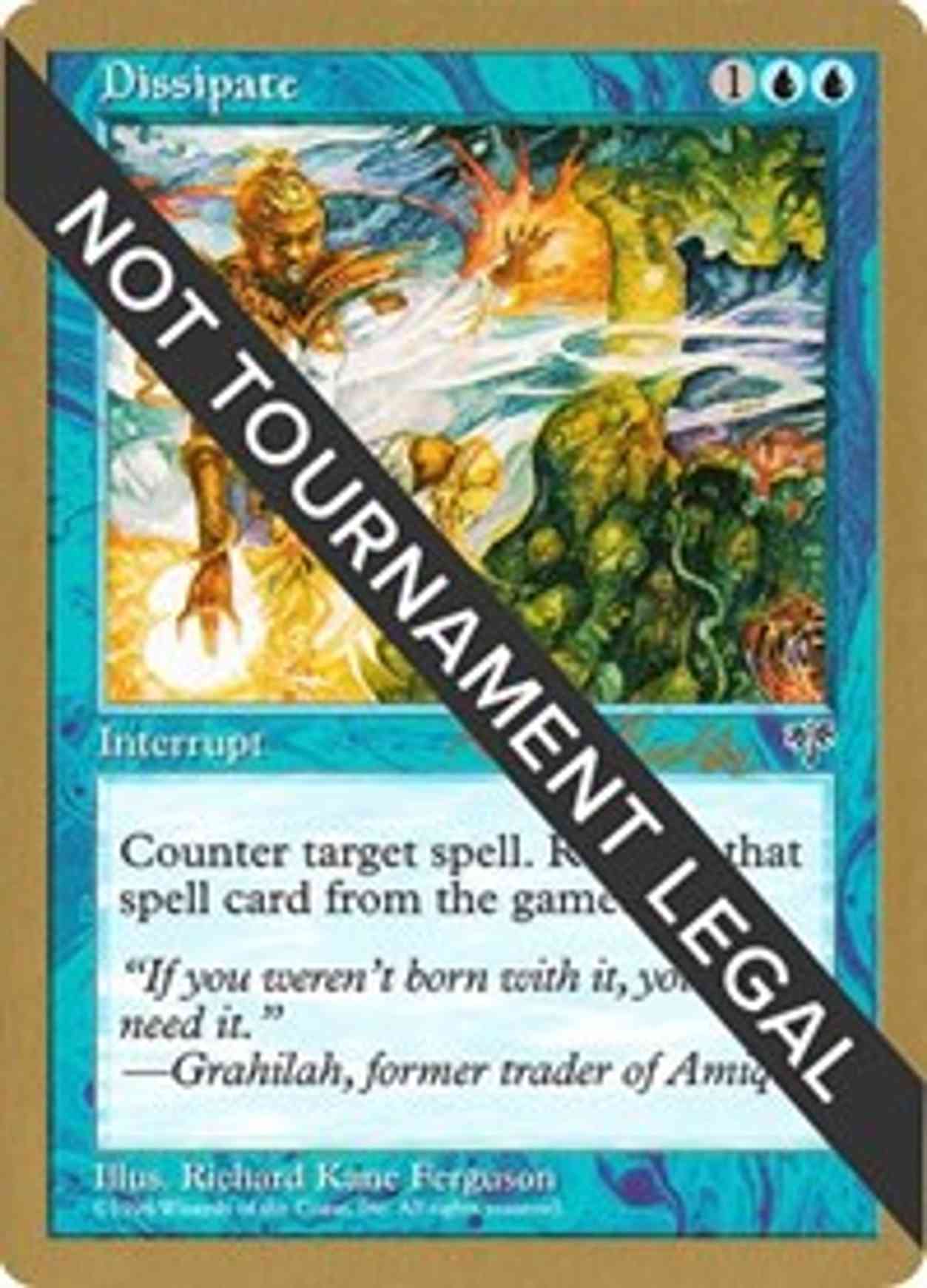 Dissipate - 1998 Randy Buehler (MIR) Price from mtg World Championship ...