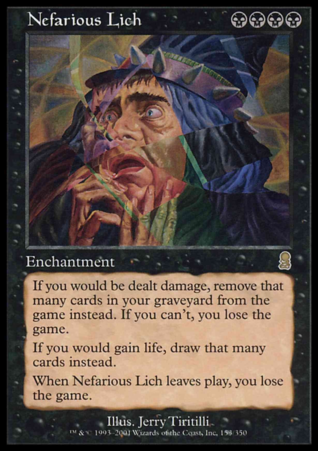 Nefarious Lich Price from mtg Odyssey