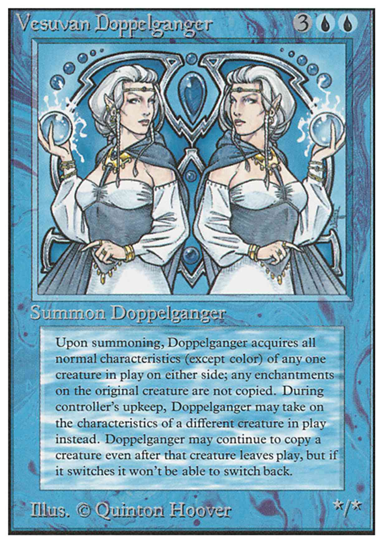 Vesuvan Doppelganger Price from mtg Unlimited Edition