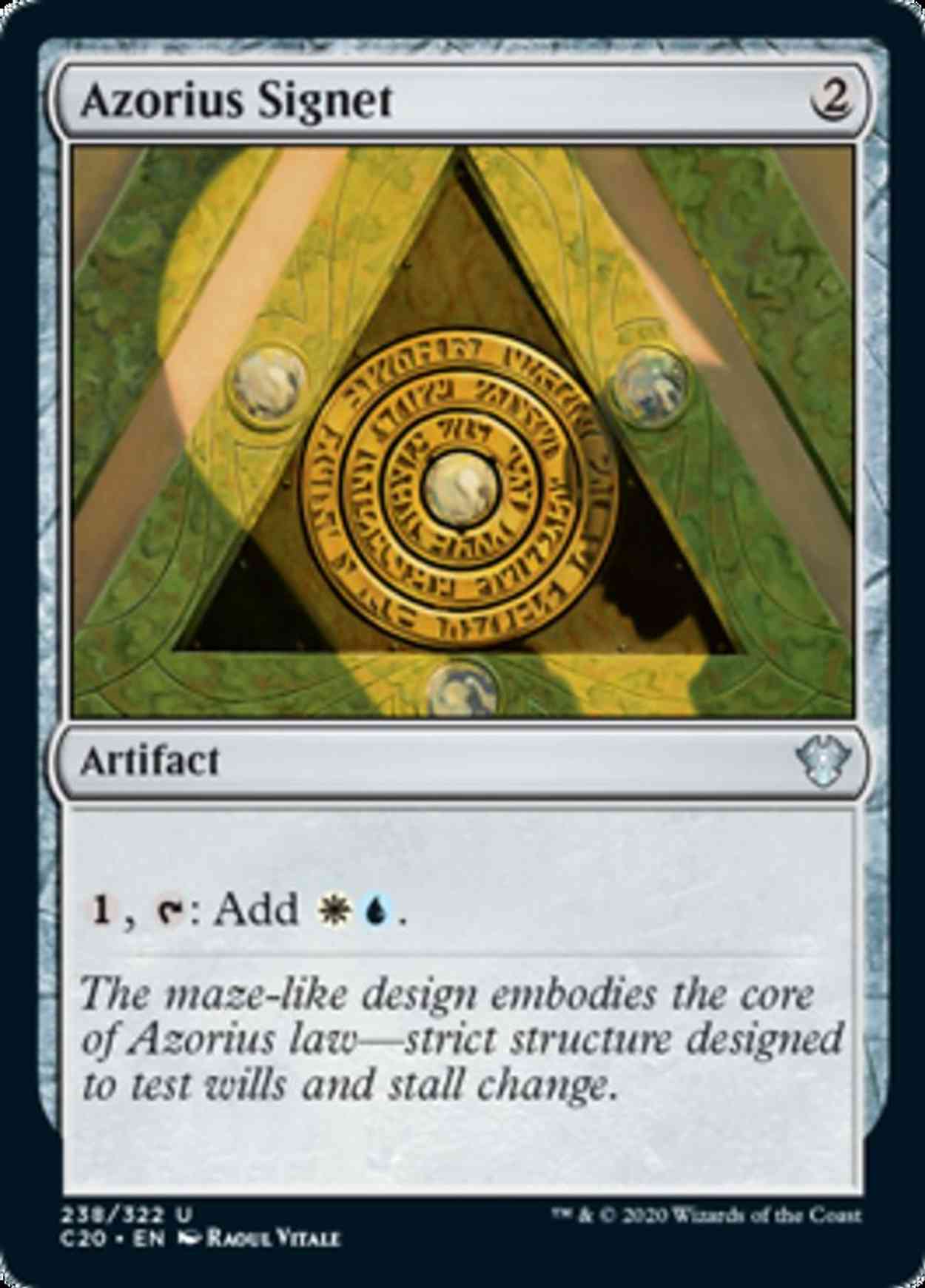 Azorius Signet Price from mtg Commander 2020
