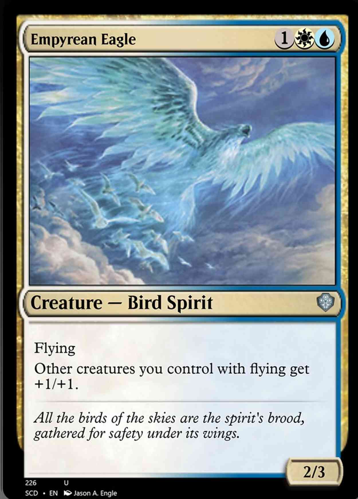 Empyrean Eagle Price from mtg Starter Commander Decks