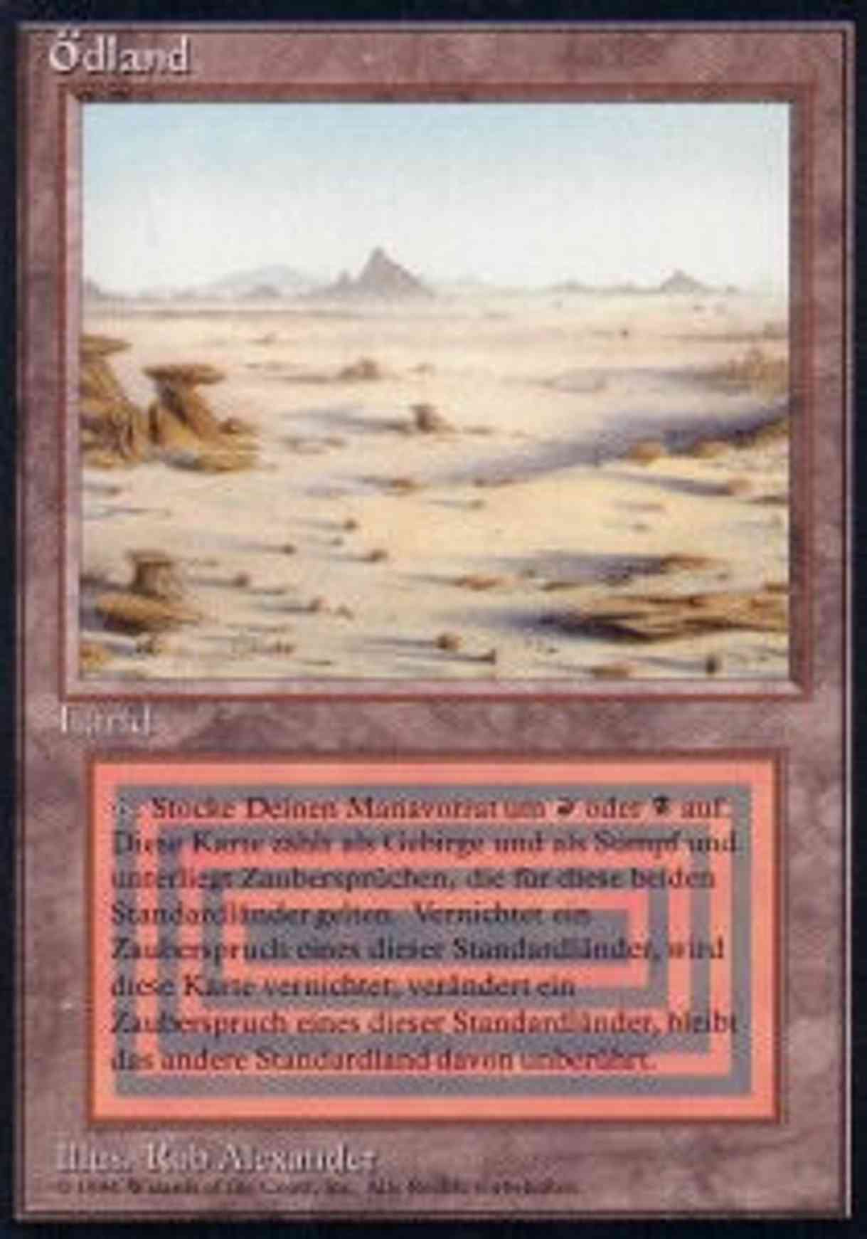 Badlands Price from mtg Revised Edition (Foreign Black Border)