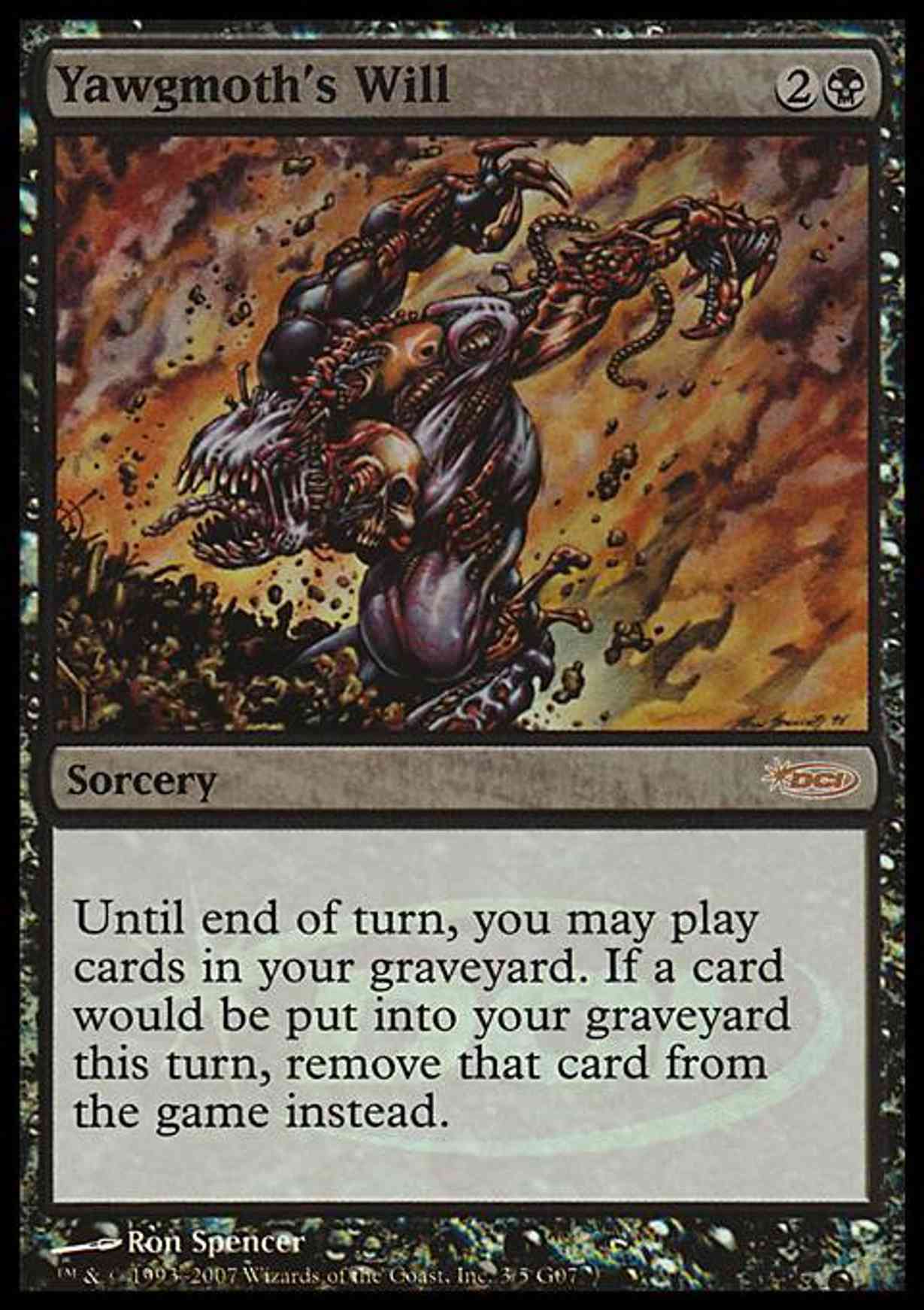 Yawgmoth's Will Price from mtg Judge Promos