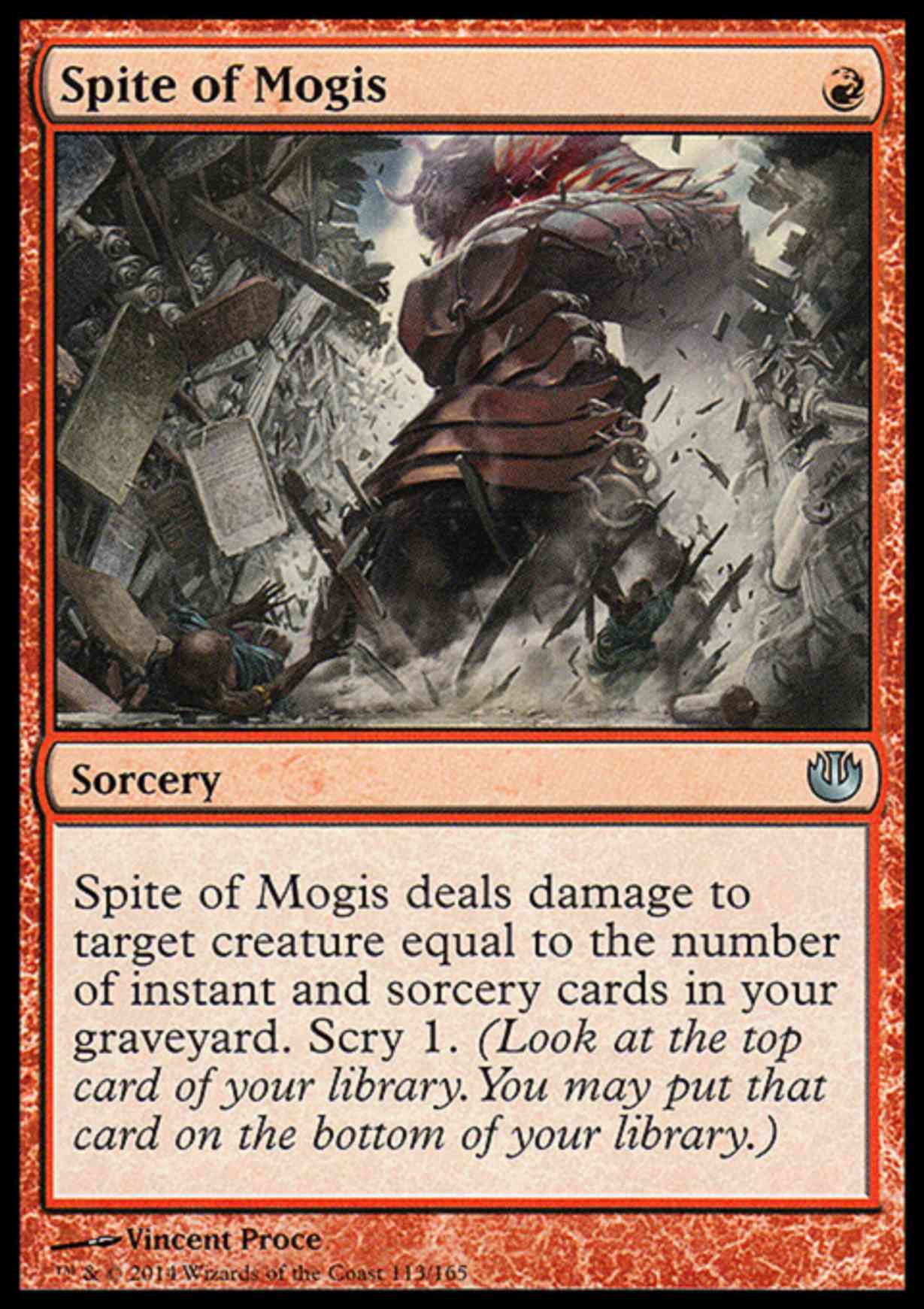 Spite of Mogis Price from mtg Journey into Nyx