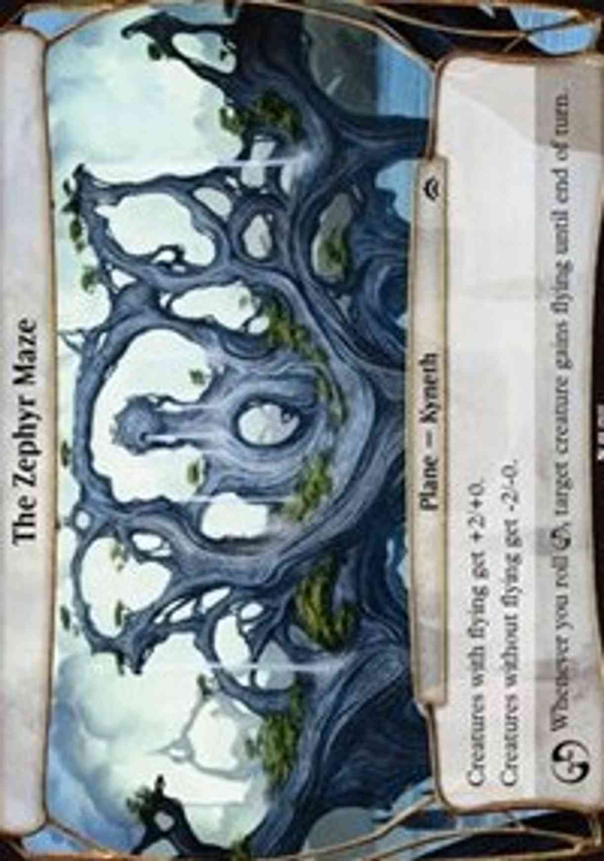 The Zephyr Maze (Planechase Anthology) Price from mtg Oversize Cards