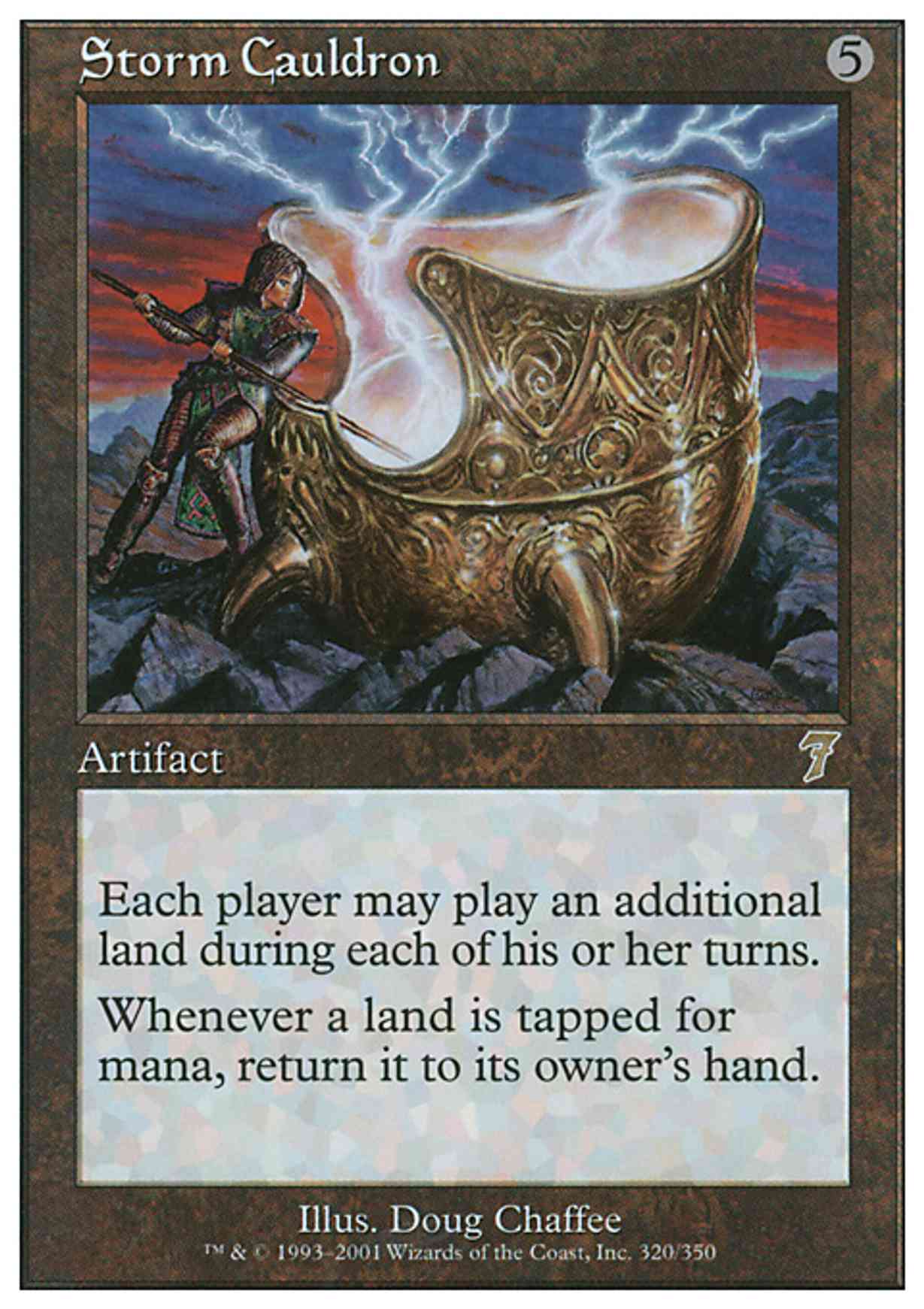 Storm Cauldron Price from mtg Seventh Edition