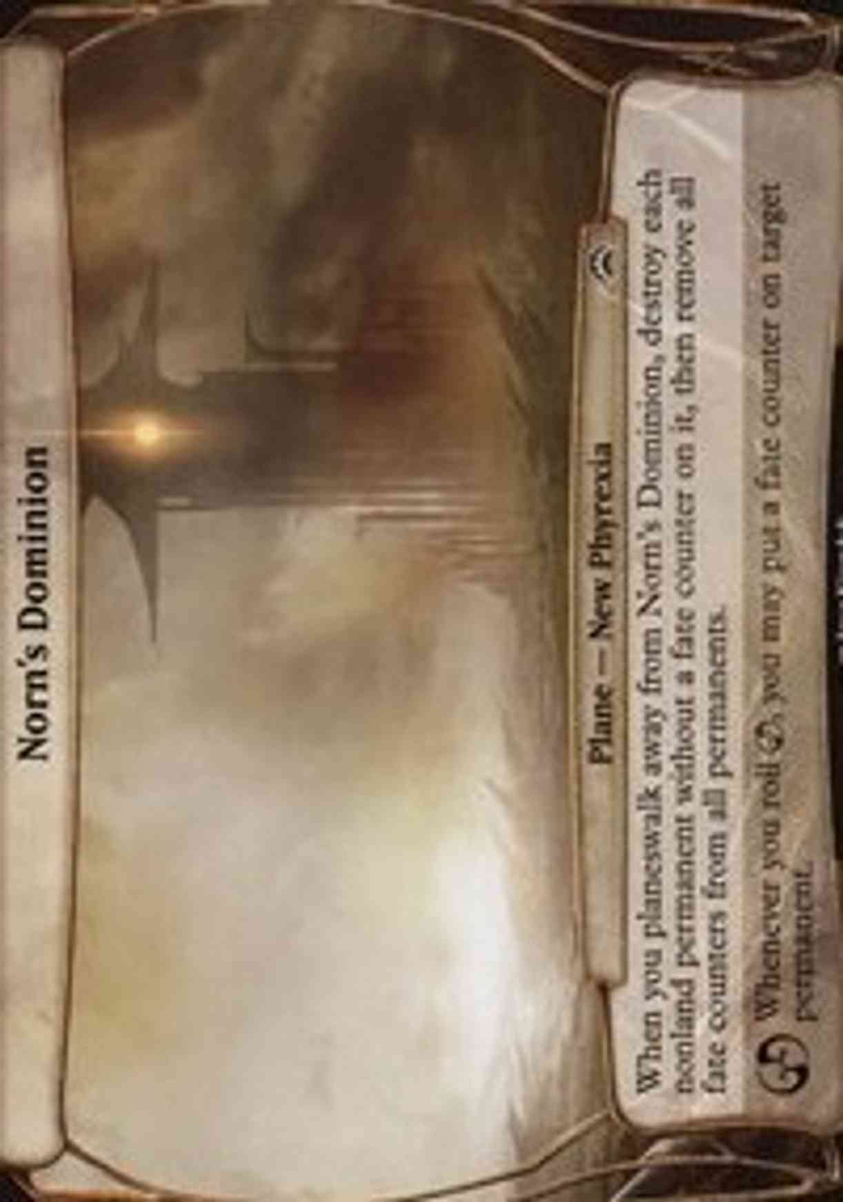 Norn's Dominion (Planechase 2012) Price from mtg Oversize Cards