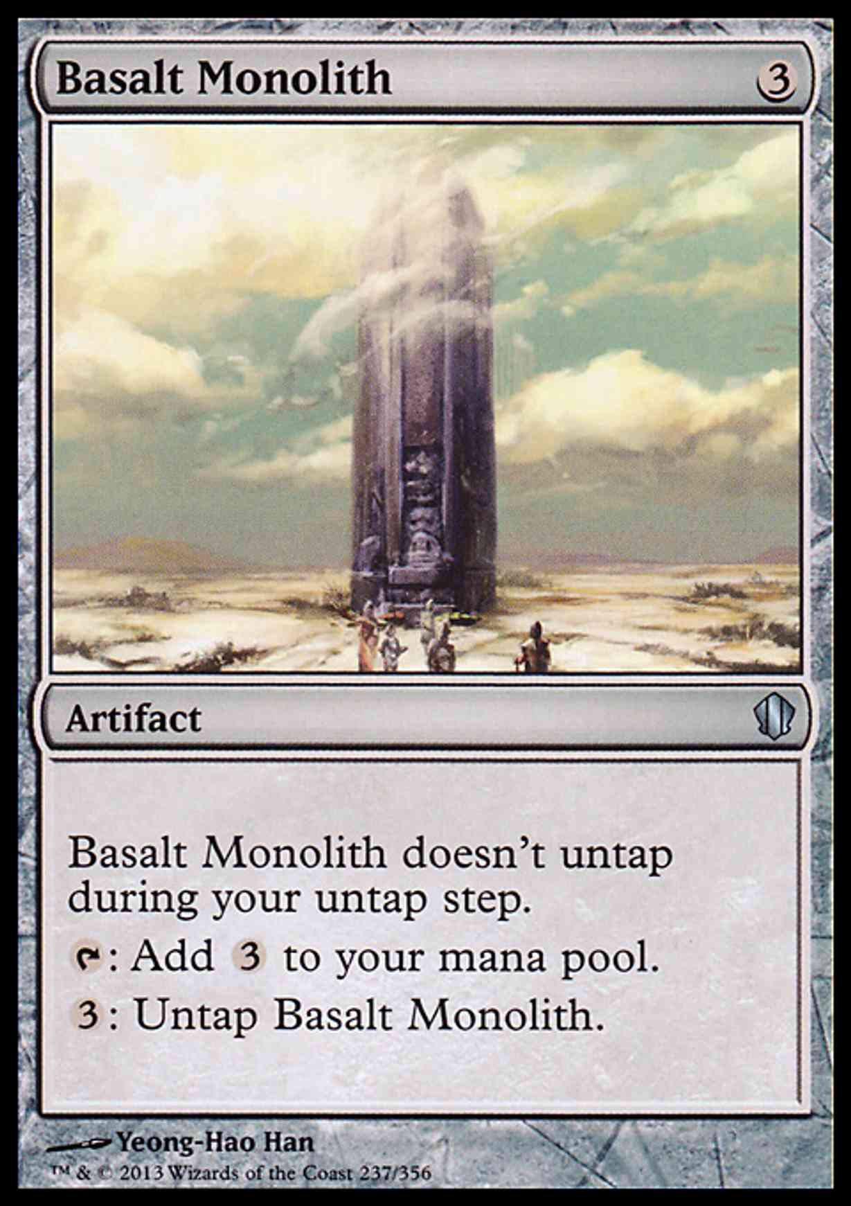 Basalt Monolith Price from mtg Commander 2013 Edition