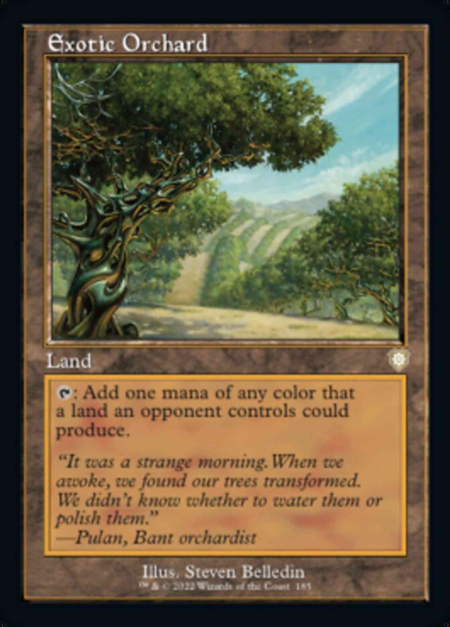 Exotic Orchard Price The Brothers' War Commander MTG