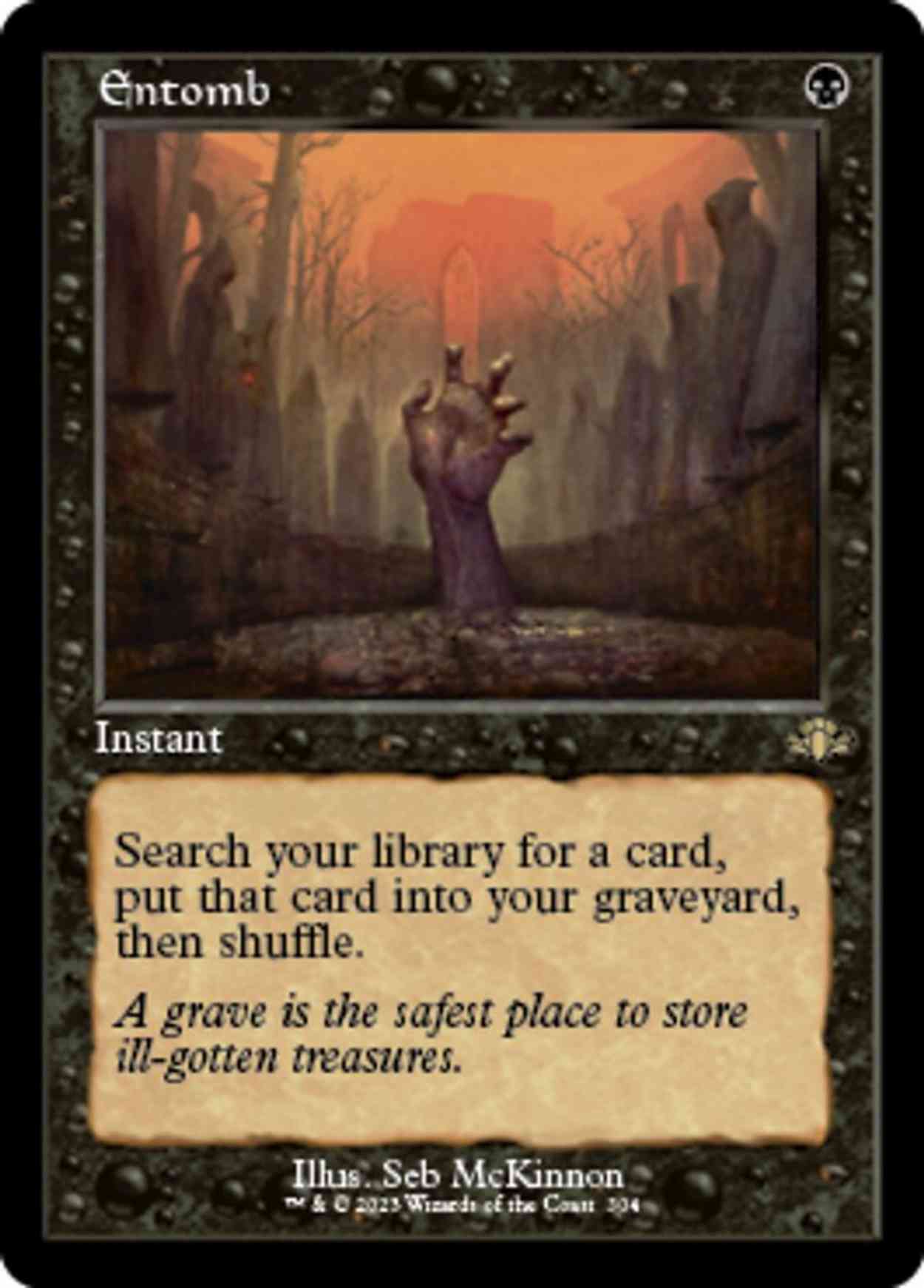 Entomb (Retro Frame) Price from mtg Dominaria Remastered