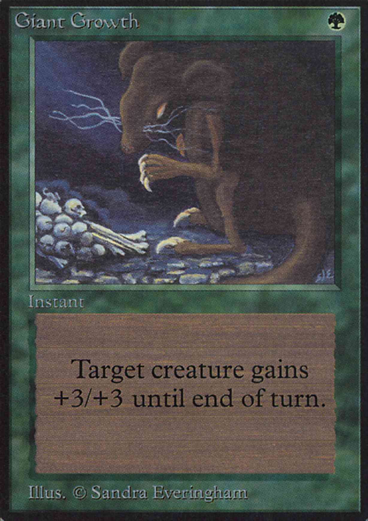 Giant Growth Price from mtg Limited Edition Alpha