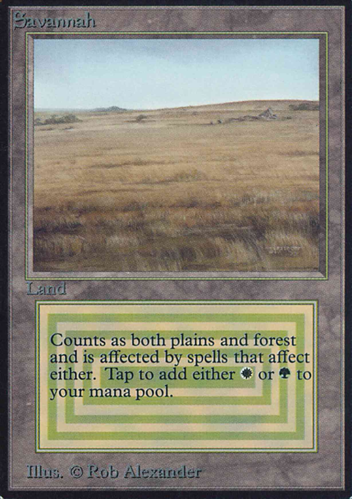 Savannah Price from mtg Limited Edition Alpha