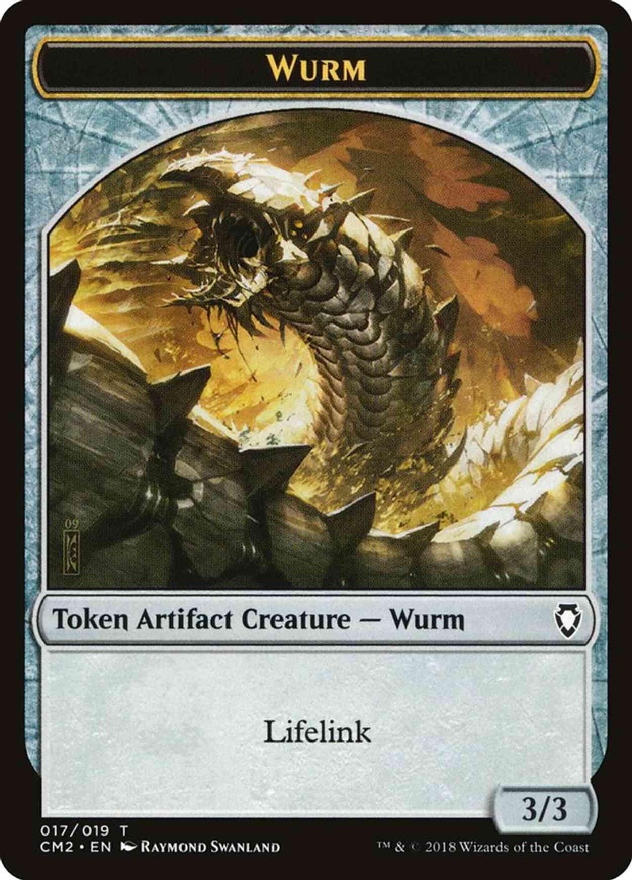 Wurm Token (Lifelink) Price from mtg Commander Anthology Volume II