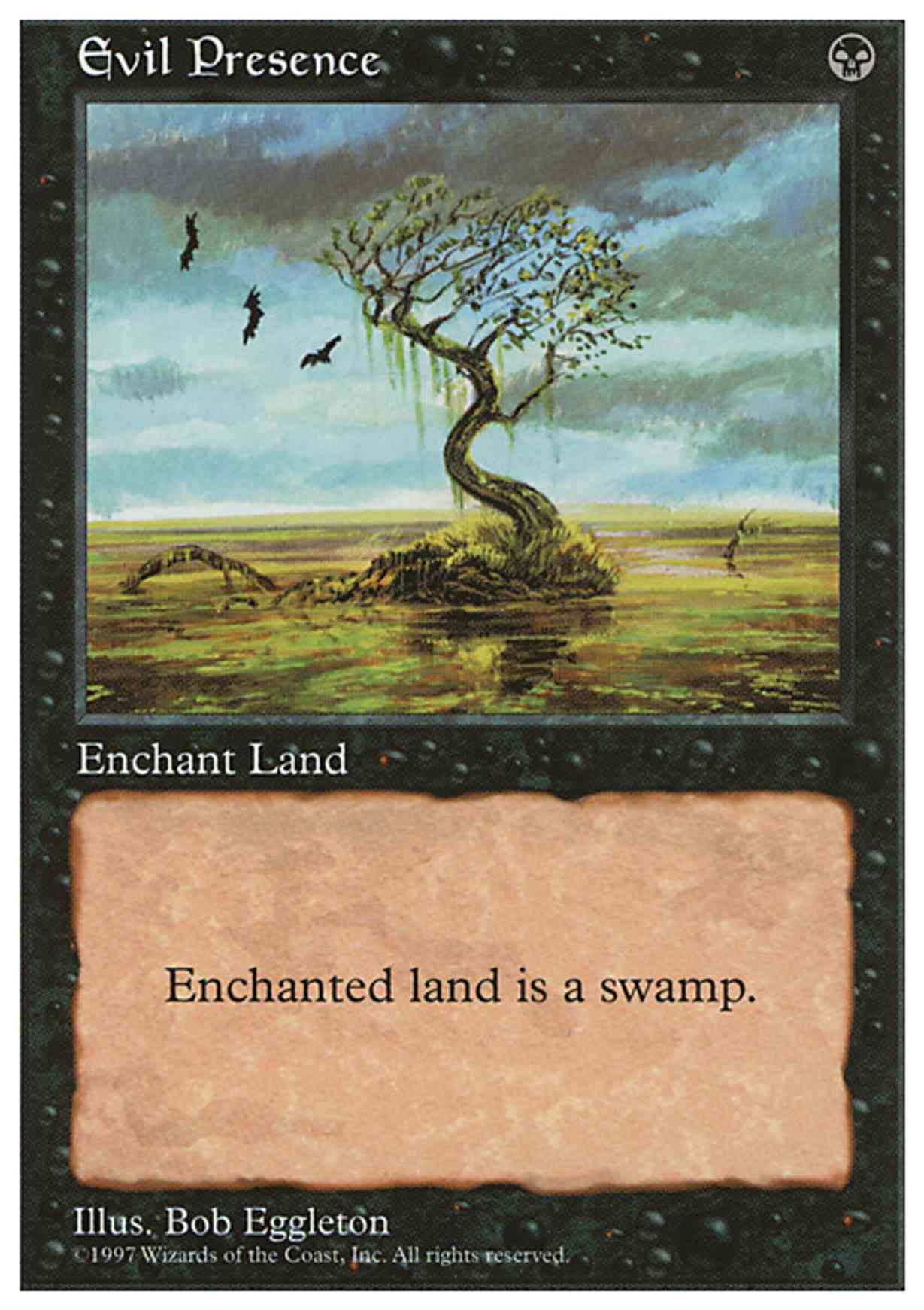 Evil Presence Price from mtg Fifth Edition