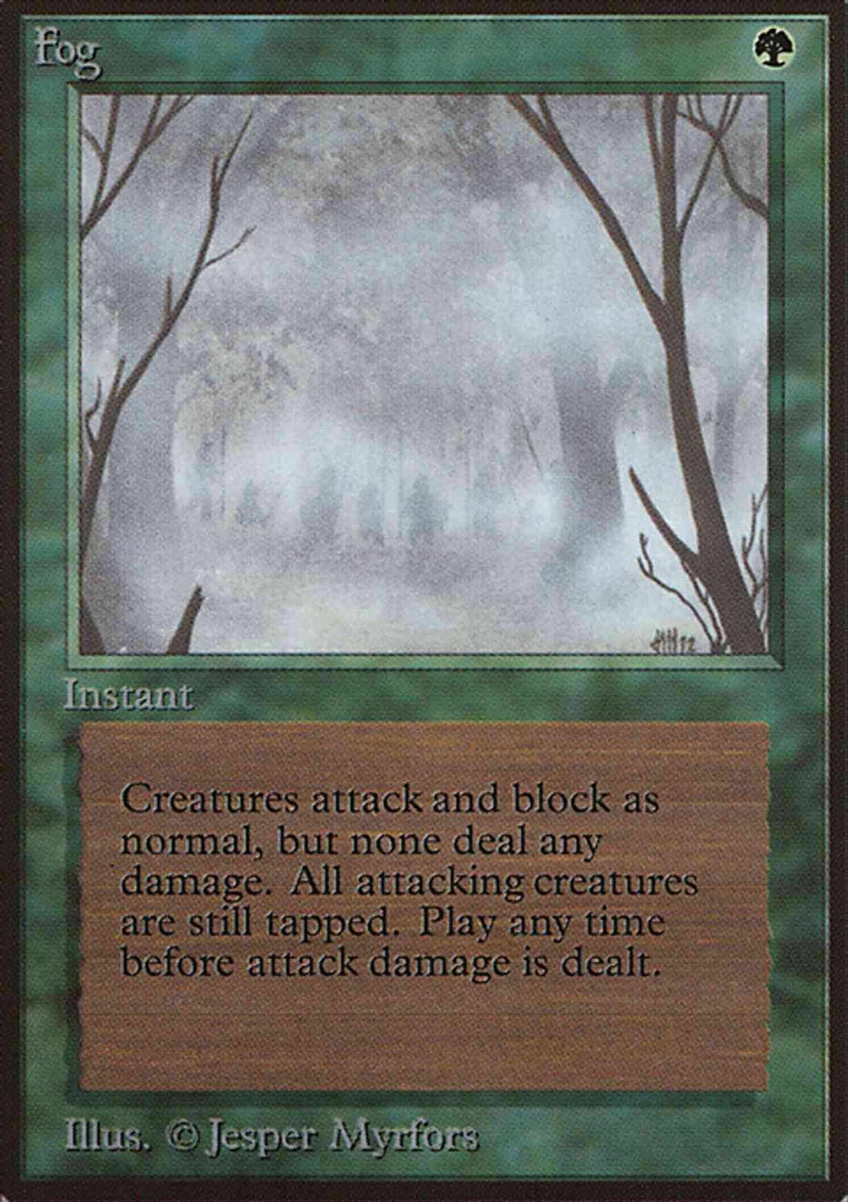 Fog Price from mtg Limited Edition Beta