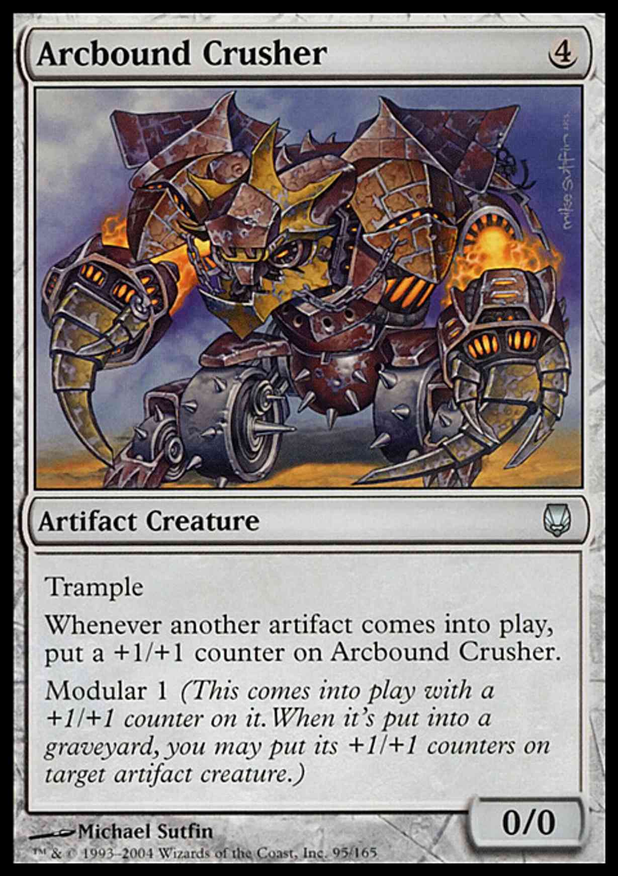 Arcbound Crusher Price from mtg Darksteel