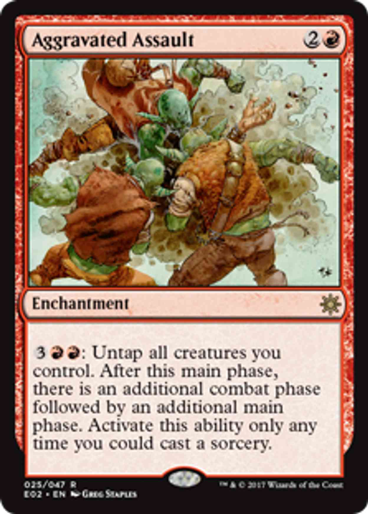 Aggravated Assault Price From Mtg Explorers Of Ixalan