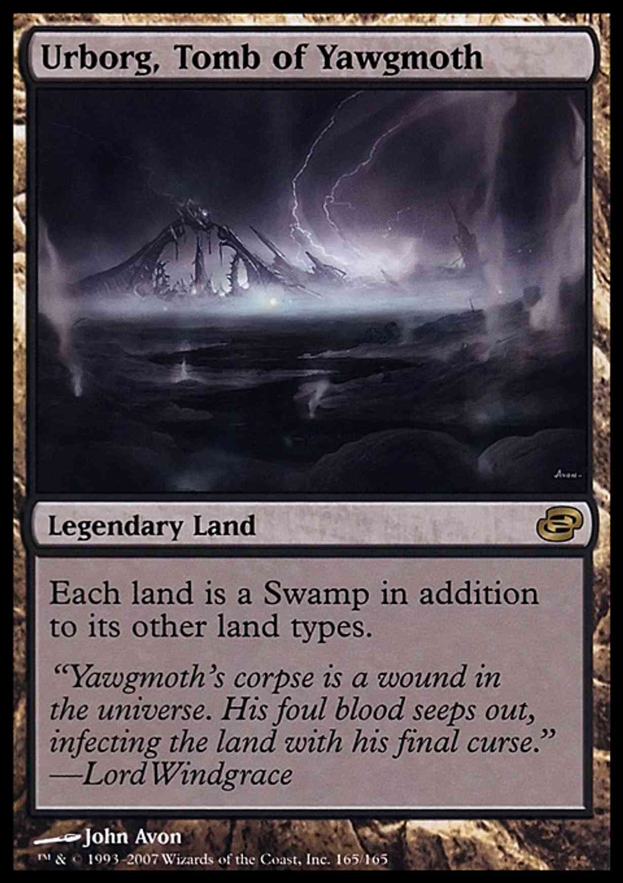 Urborg, Tomb of Yawgmoth Price from mtg Planar Chaos