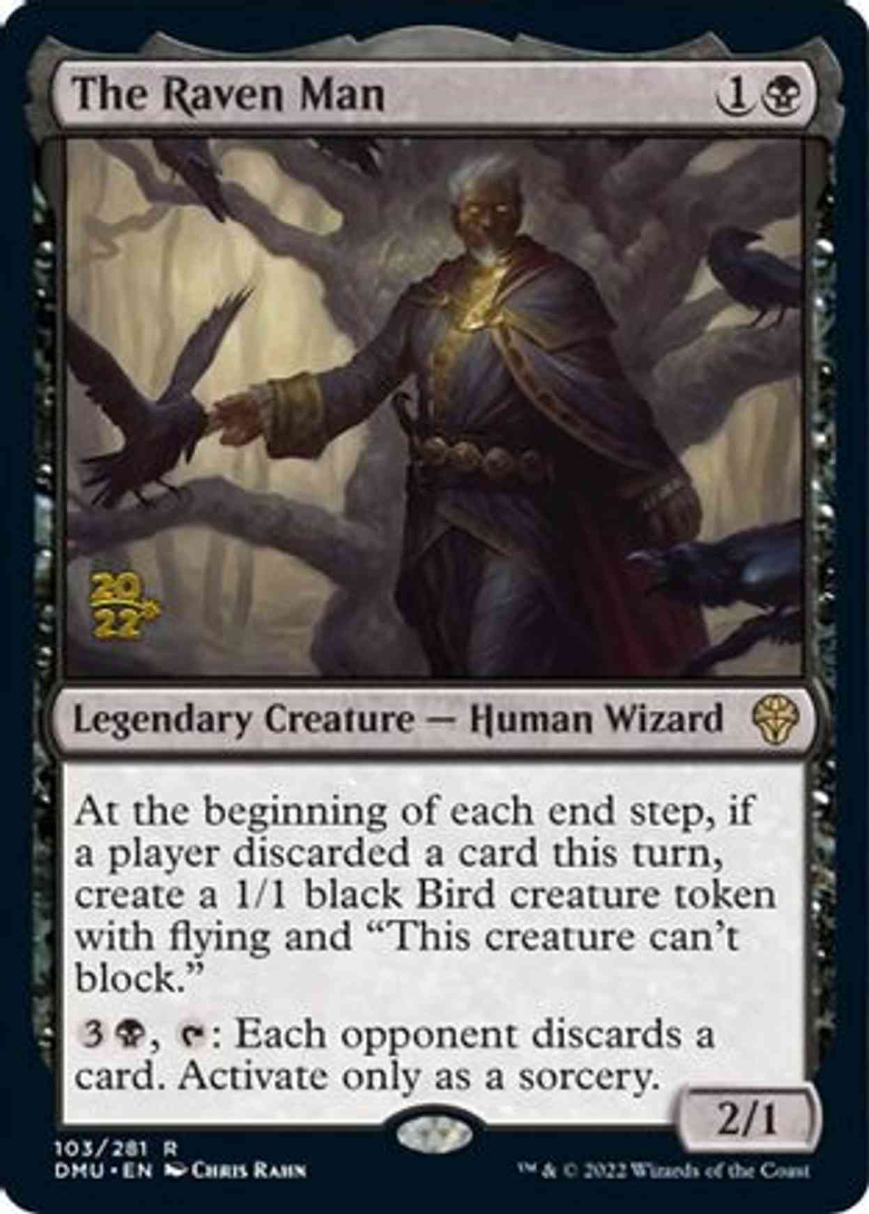 The Raven Man Price from mtg Prerelease Cards