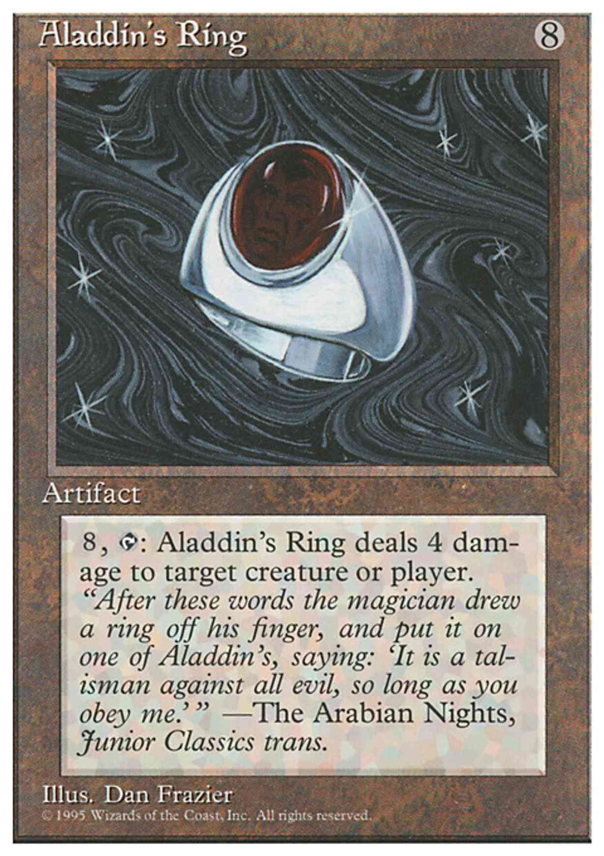 Aladdin's Ring Price from mtg Fourth Edition