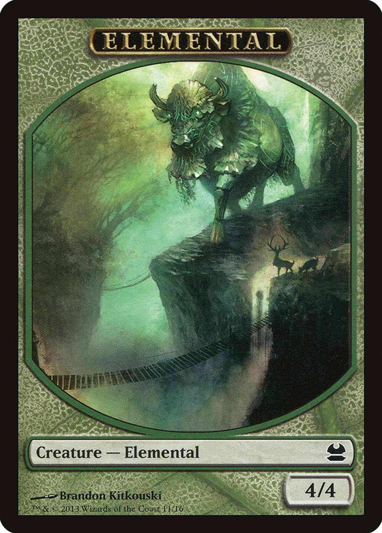 Elemental Token Price from mtg Modern Masters