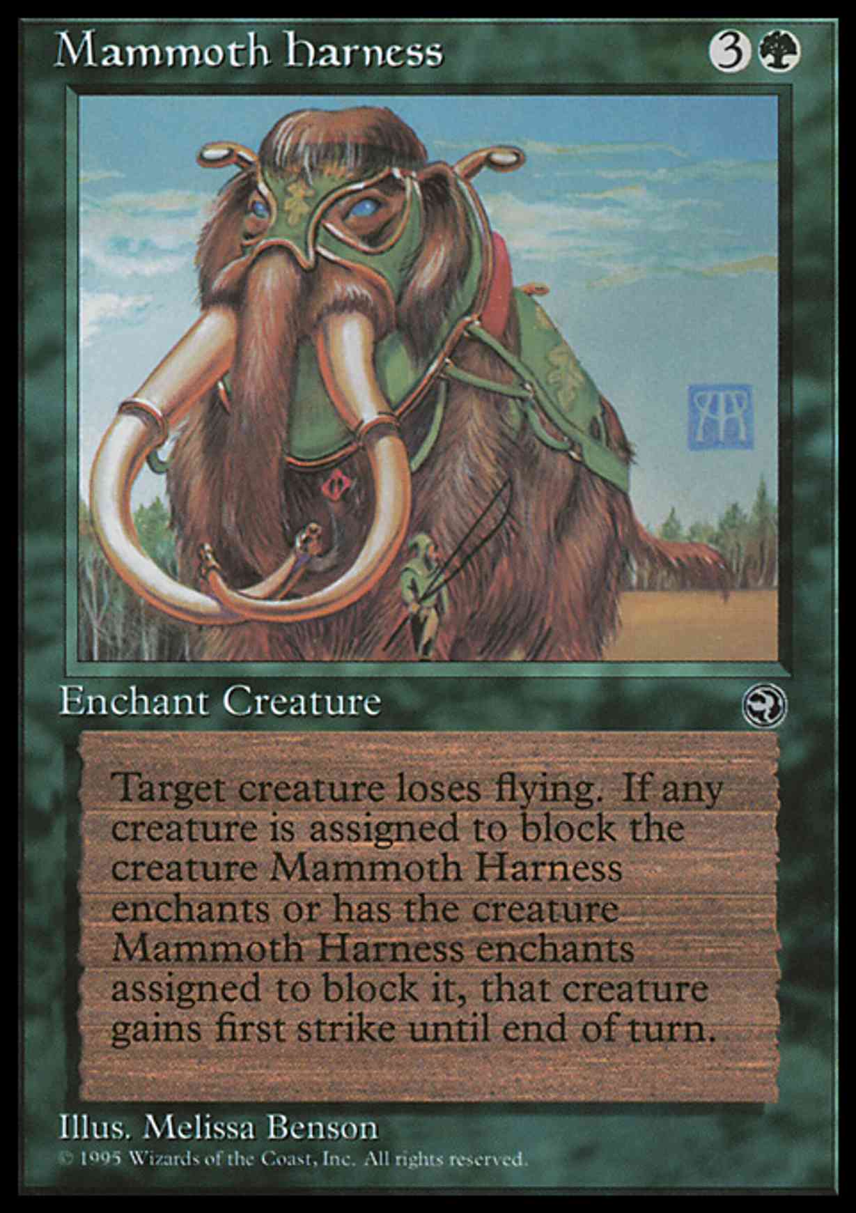 Mammoth Harness Price from mtg Homelands
