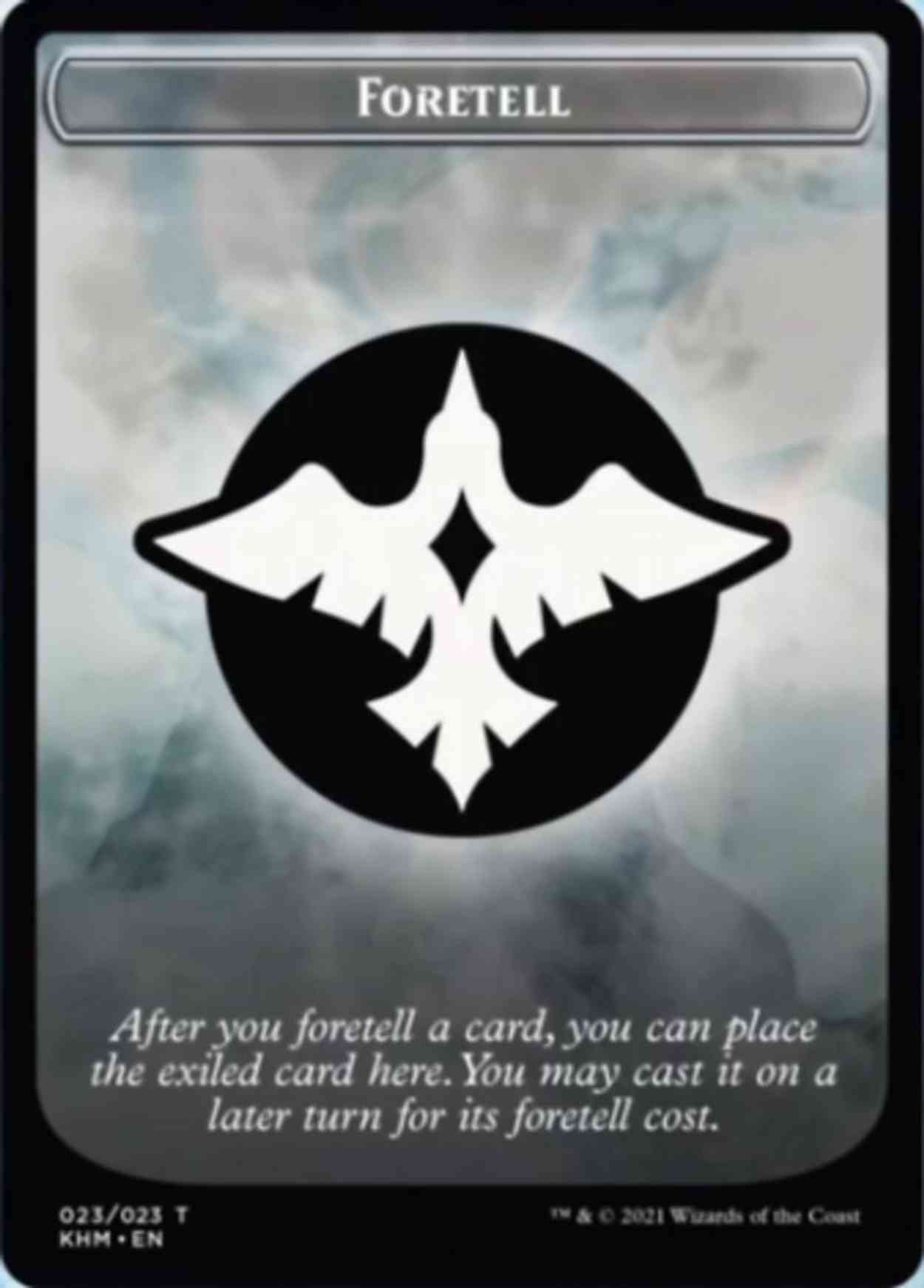 Foretell (Helper Card) Price from mtg Kaldheim