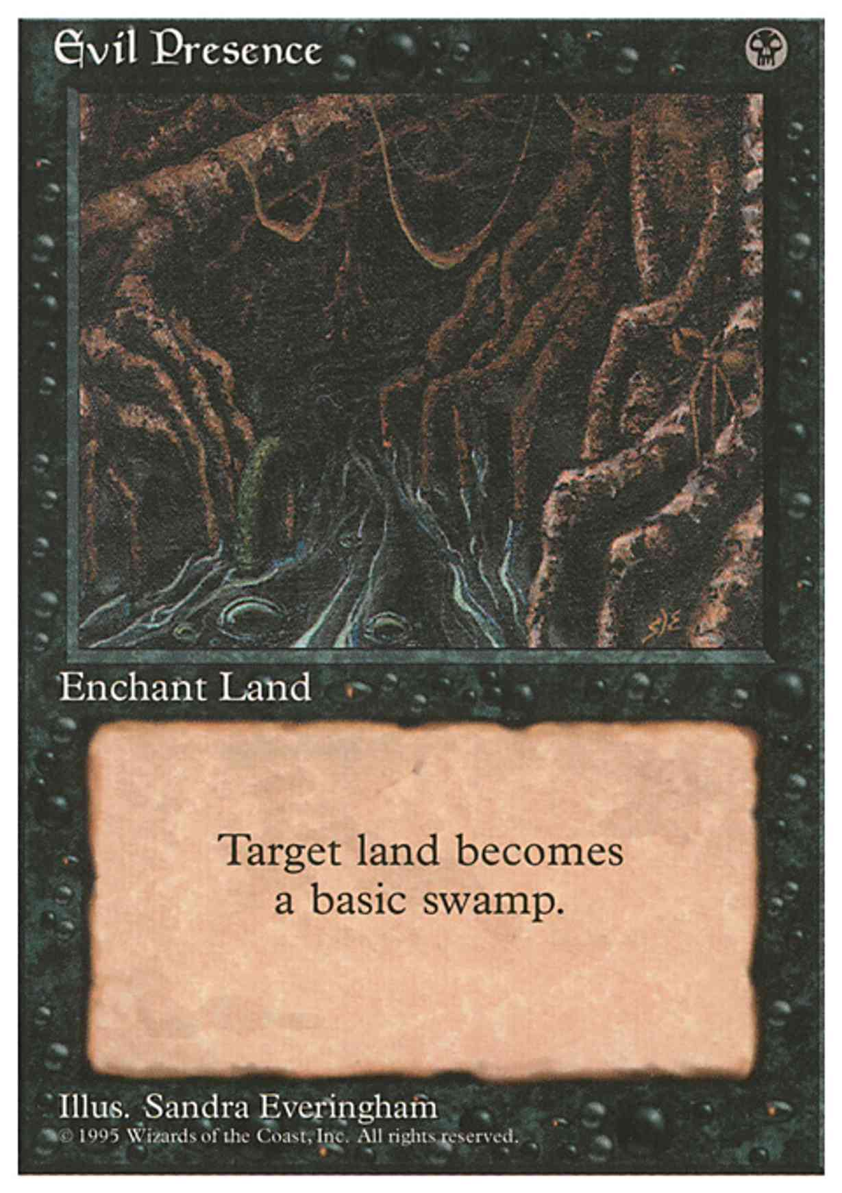 Evil Presence Price from mtg Fourth Edition