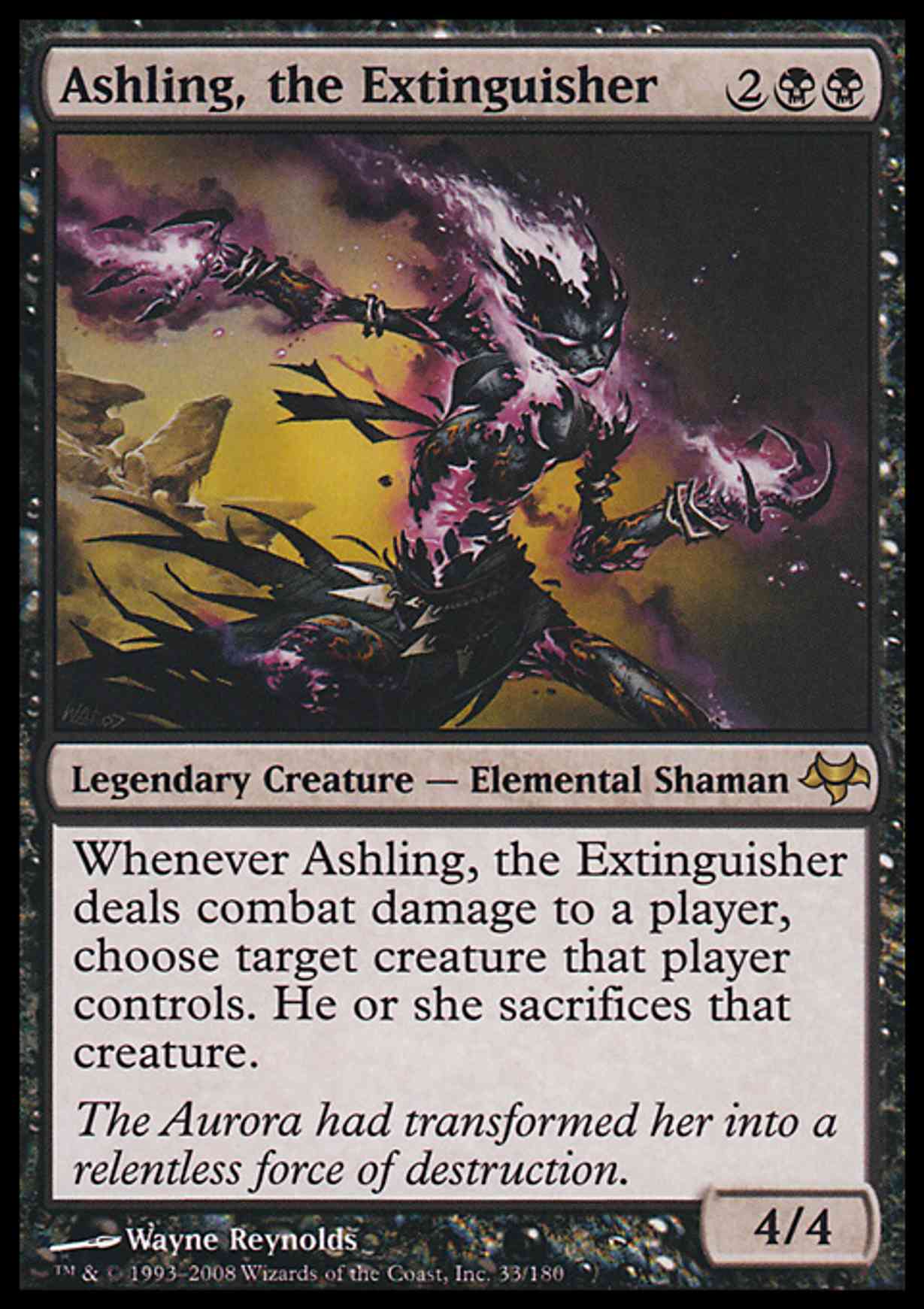 Ashling, the Extinguisher Price from mtg Eventide