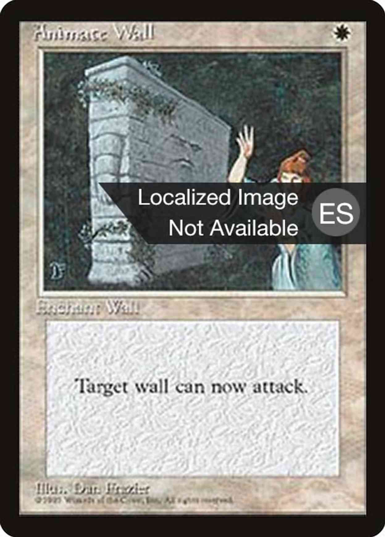 Animate Wall Price from mtg Fourth Edition (Foreign Black Border)
