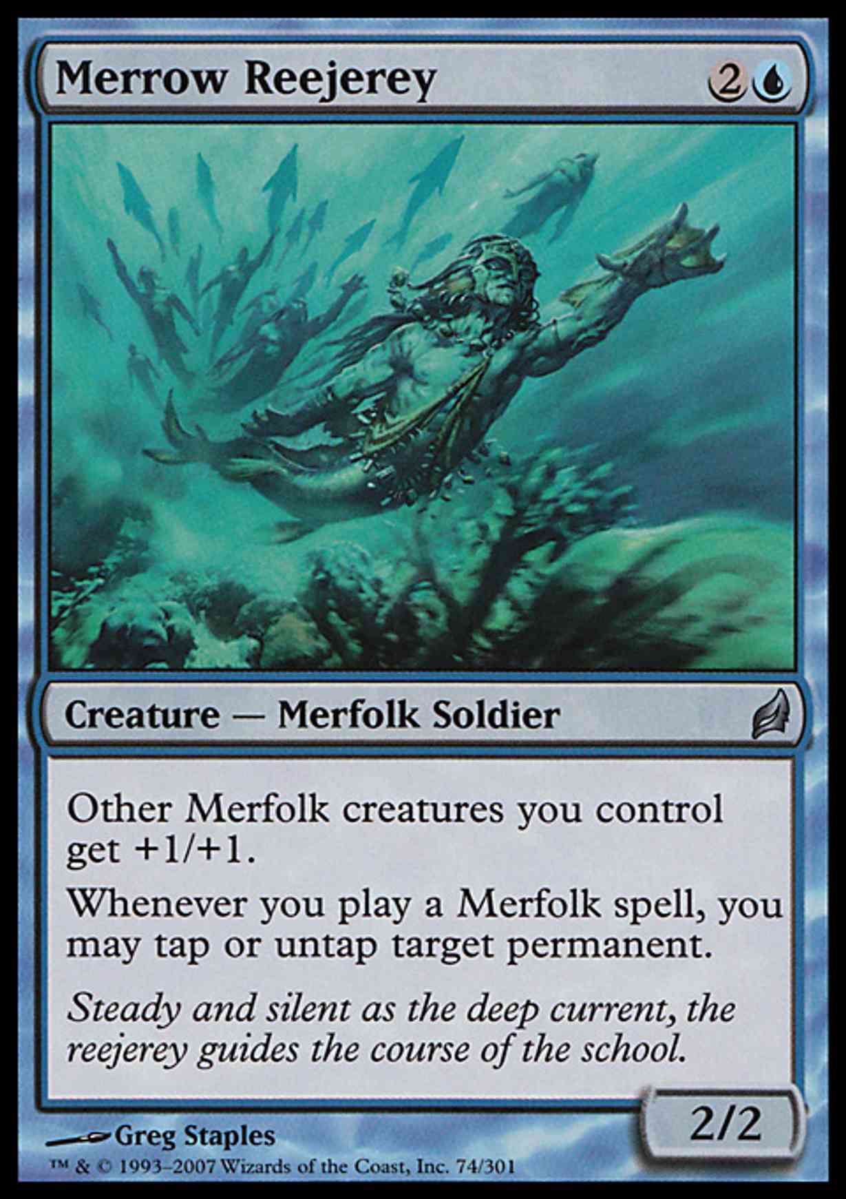 Merrow Reejerey Price from mtg Lorwyn