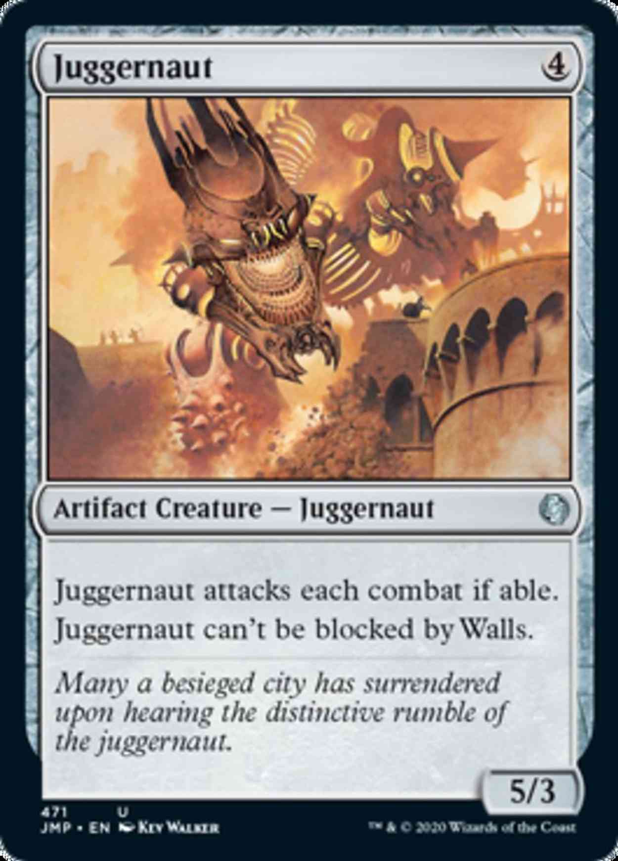Juggernaut Price from mtg Jumpstart
