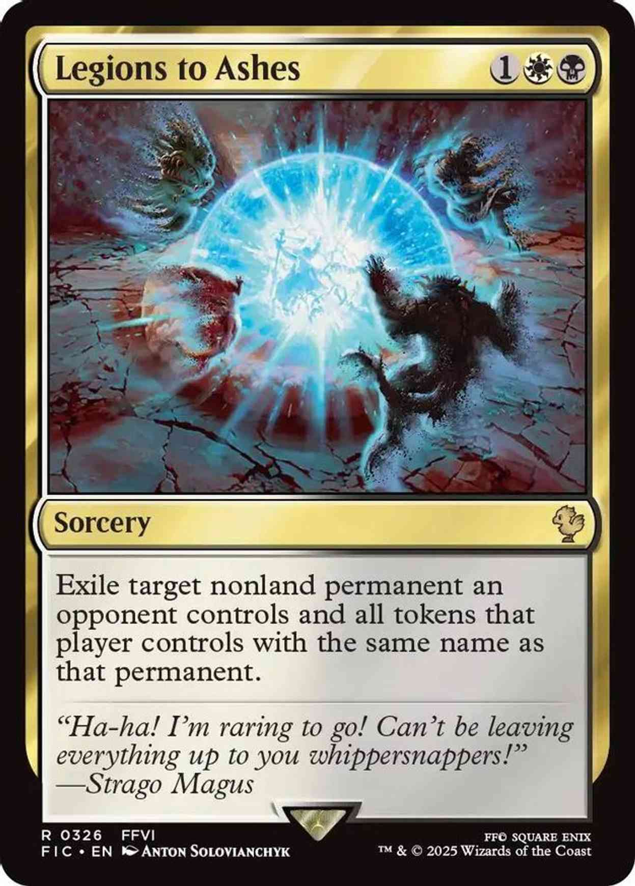 Legions to Ashes Price from mtg Commander: FINAL FANTASY