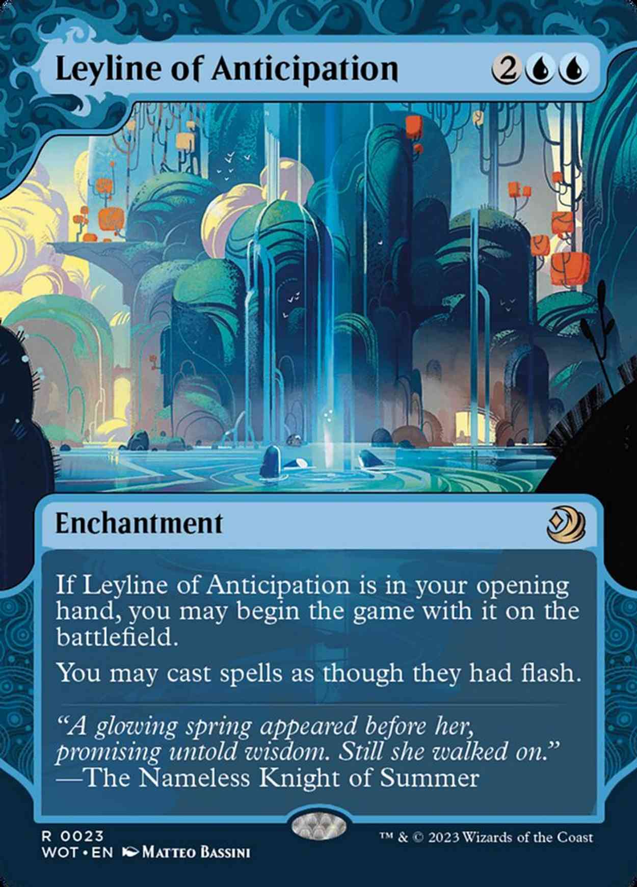 Leyline of Anticipation Price from mtg Wilds of Eldraine: Enchanting Tales