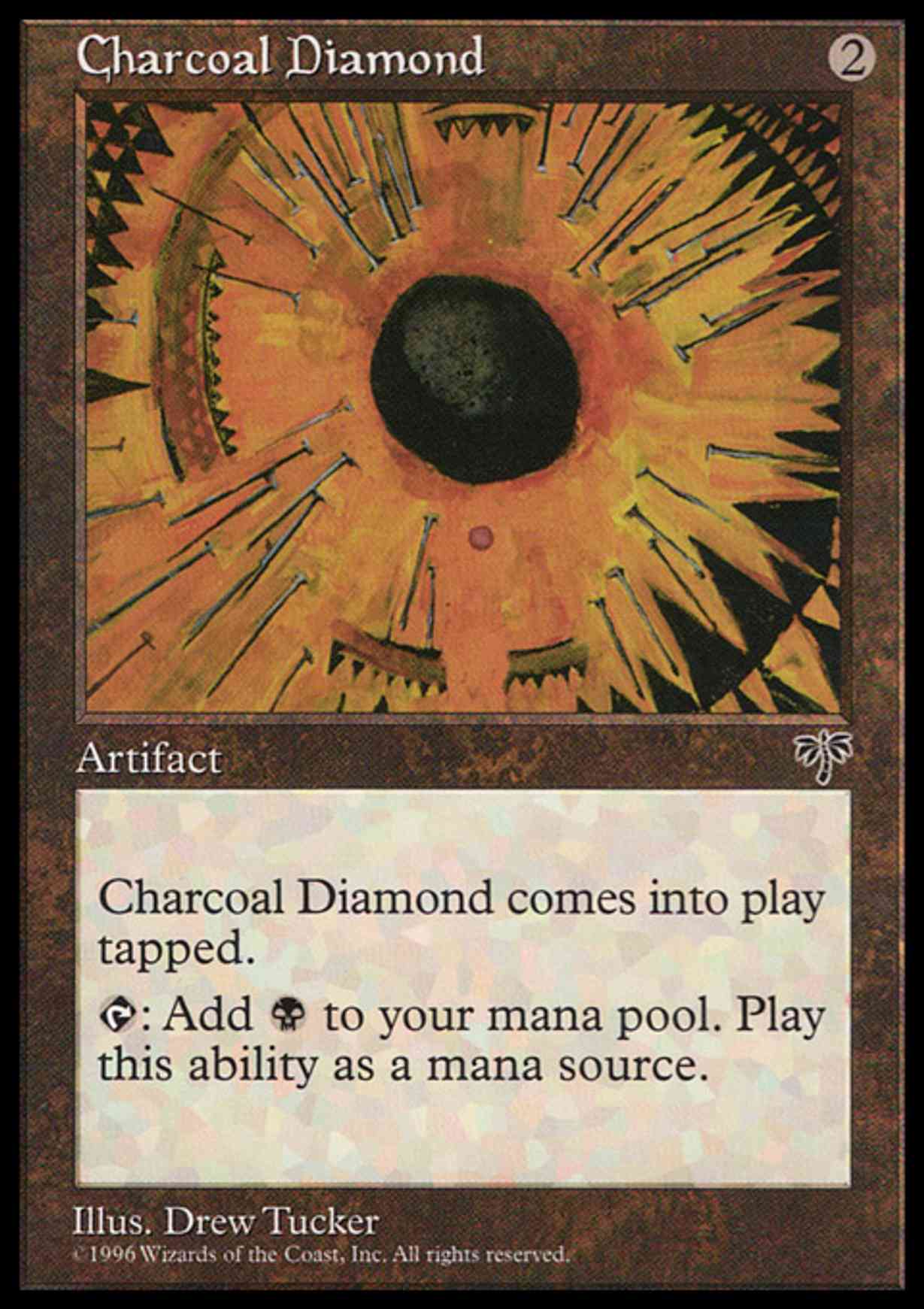 Charcoal Diamond Price from mtg Mirage