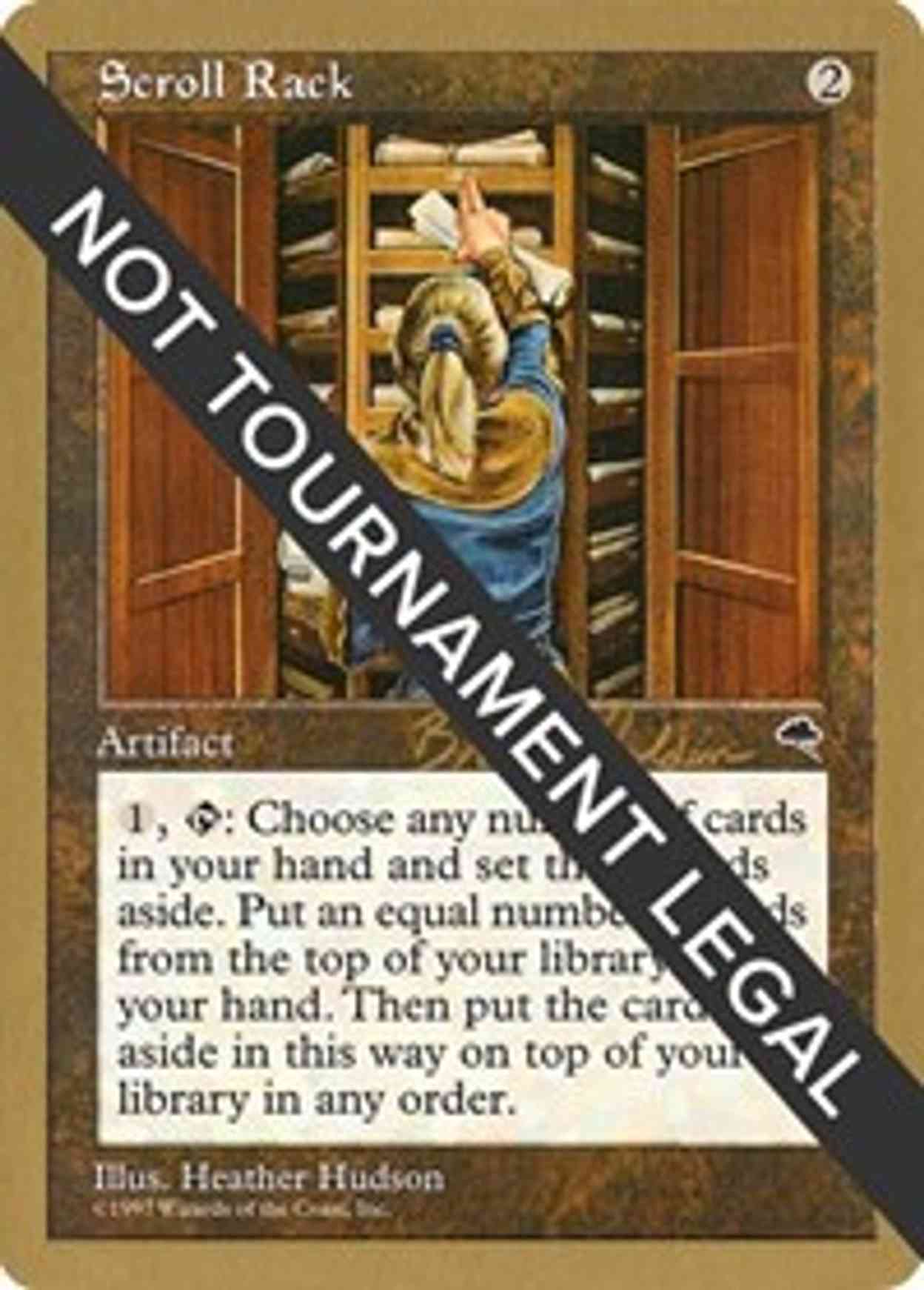 Scroll Rack - 1998 Brian Selden (TMP) Price from mtg World Championship ...